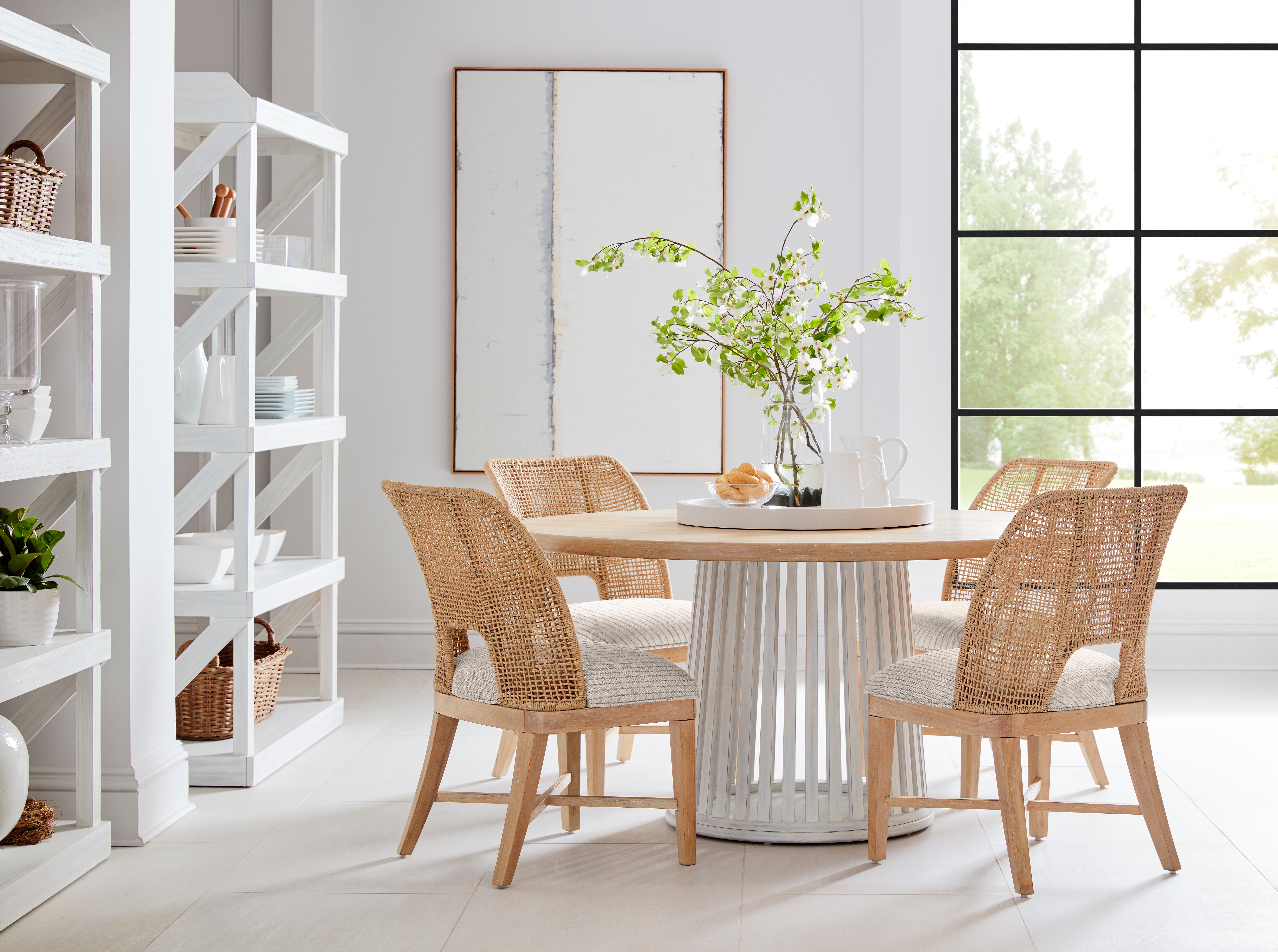 ART Furniture Casual Dining Post Round Dining Table Base 288226-2655BS ...