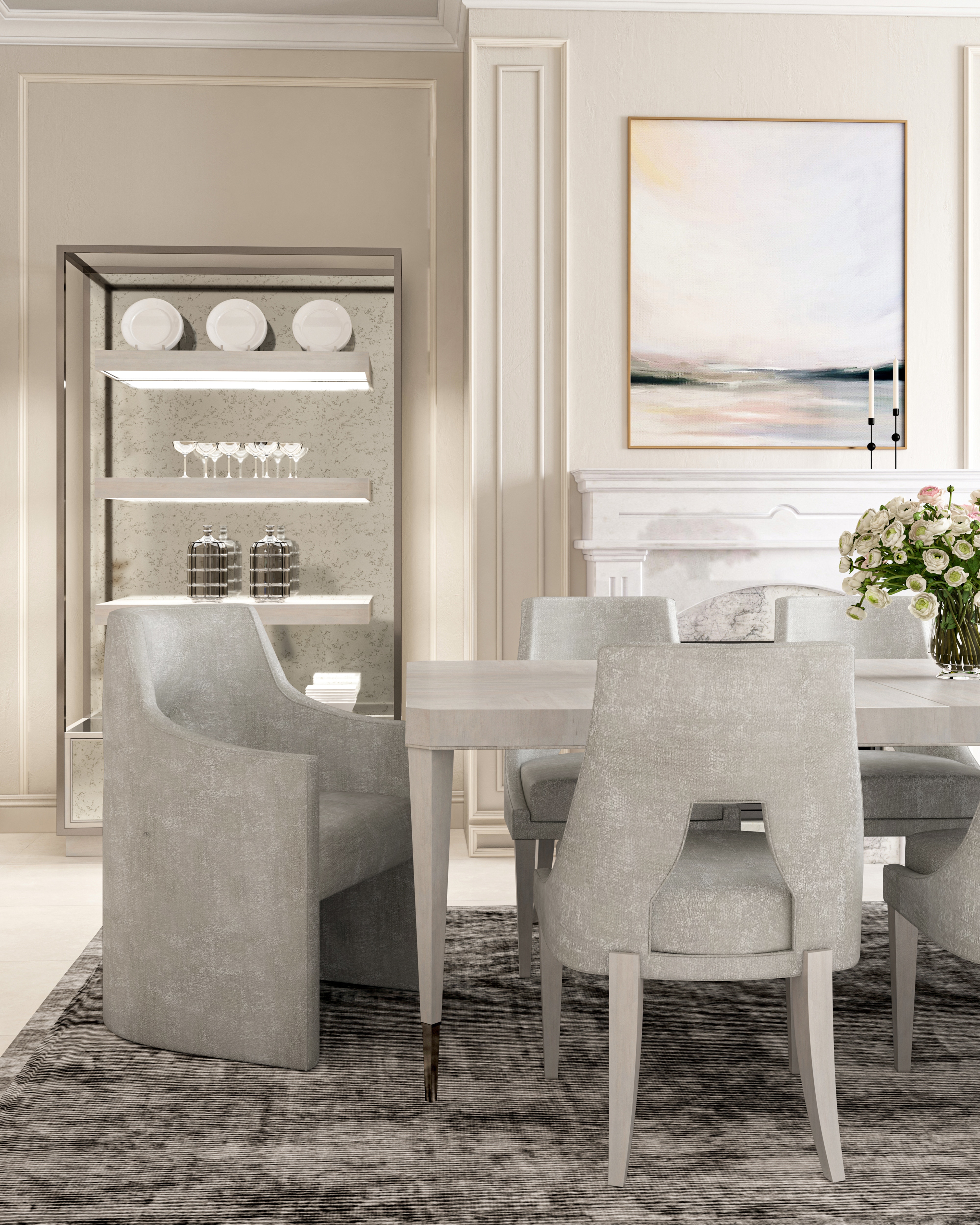 ART Furniture Living Room Mezzanine-Etagere 325401-2249 - Furniture ...