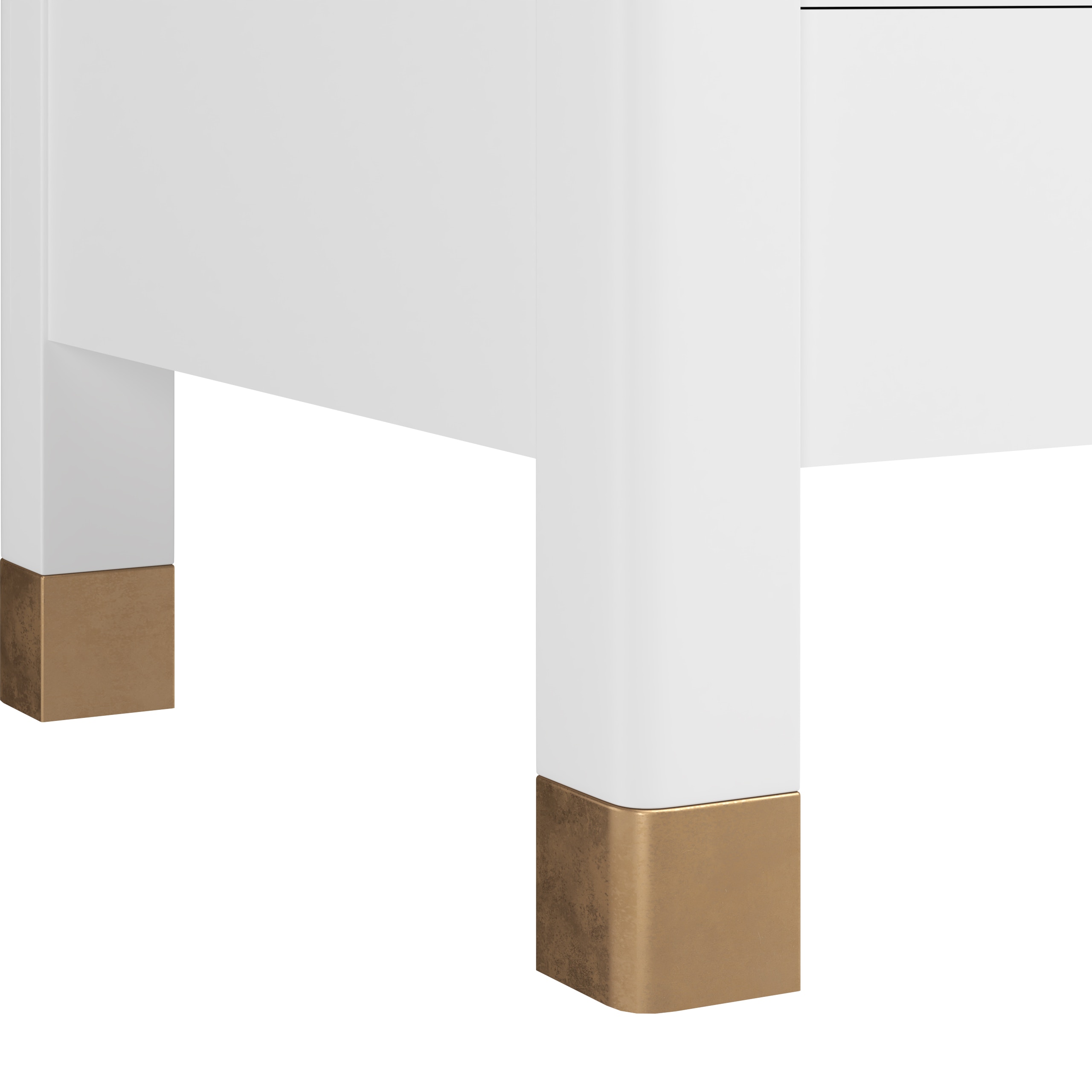 ART Furniture Bedroom Eave Bedside Table-Uplifting White 436140-1866 ...