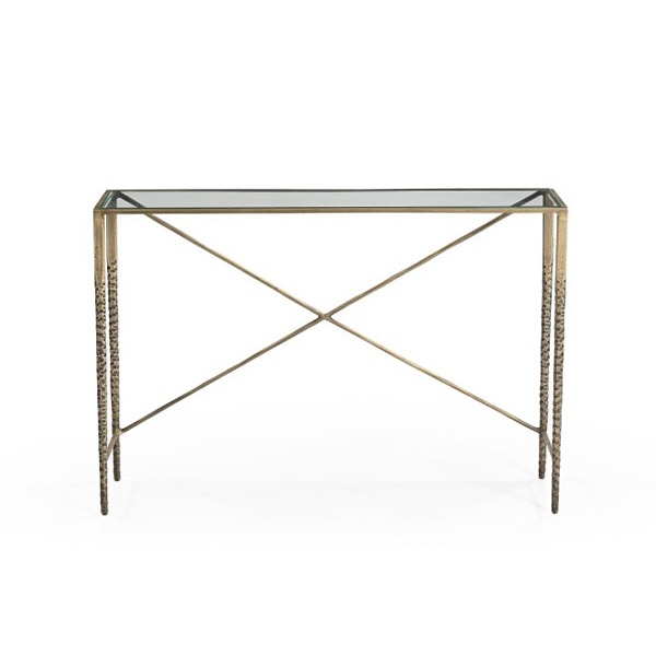 ART Furniture Living Room Madou Rectangle Glass Top Console Table Top ...
