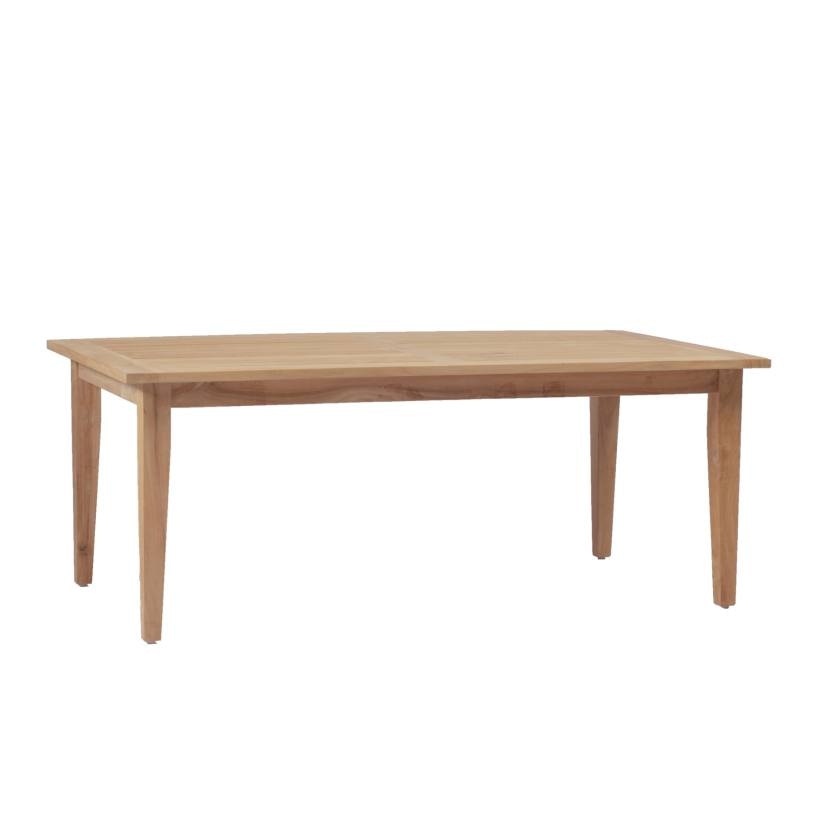 Summer Classics Outdoor Furniture Teak Rectangular Farm Table 2842 ...