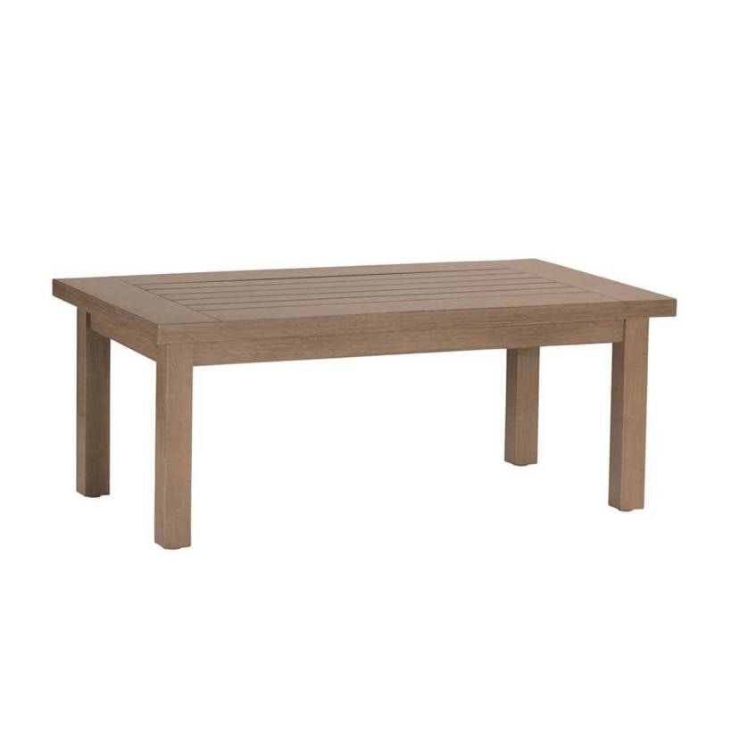 Summer Classics Outdoor Furniture Club Aluminum Rectangular Coffee Table 3323 | Hickory Furniture
