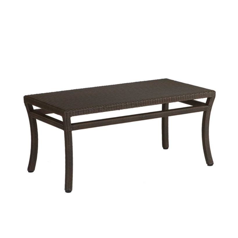 Summer Classics Outdoor Furniture Skye/Club Woven Coffee Table 3589 ...