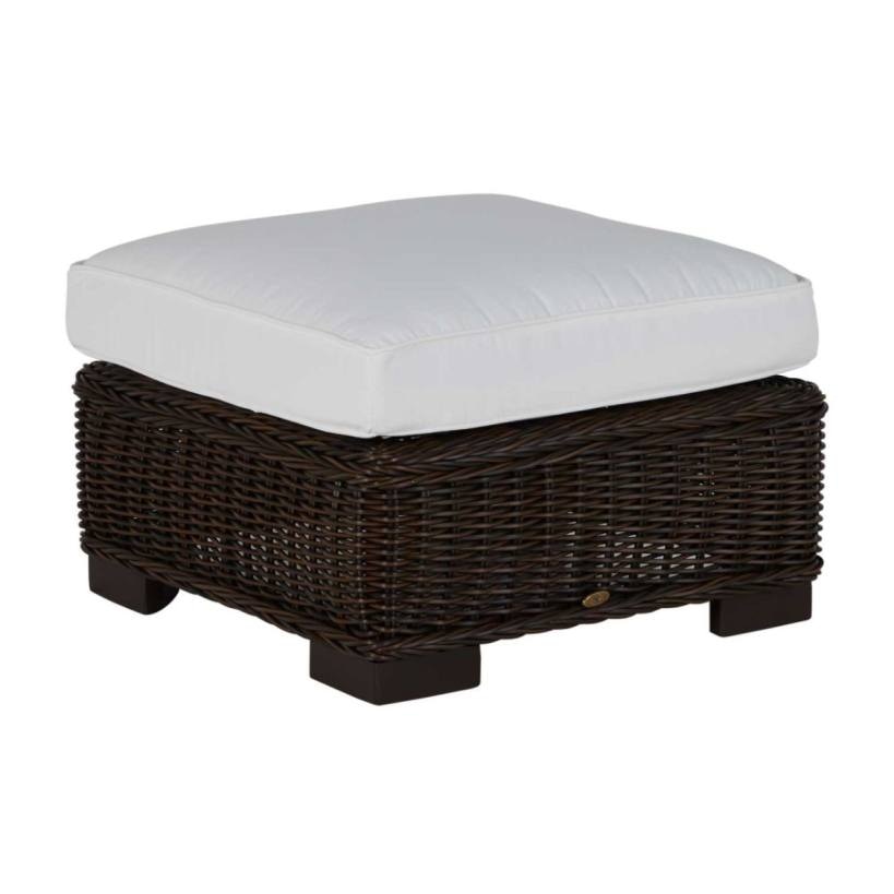Summer Classics Outdoor Furniture Rustic Woven Ottoman 3749 - Gorman's ...
