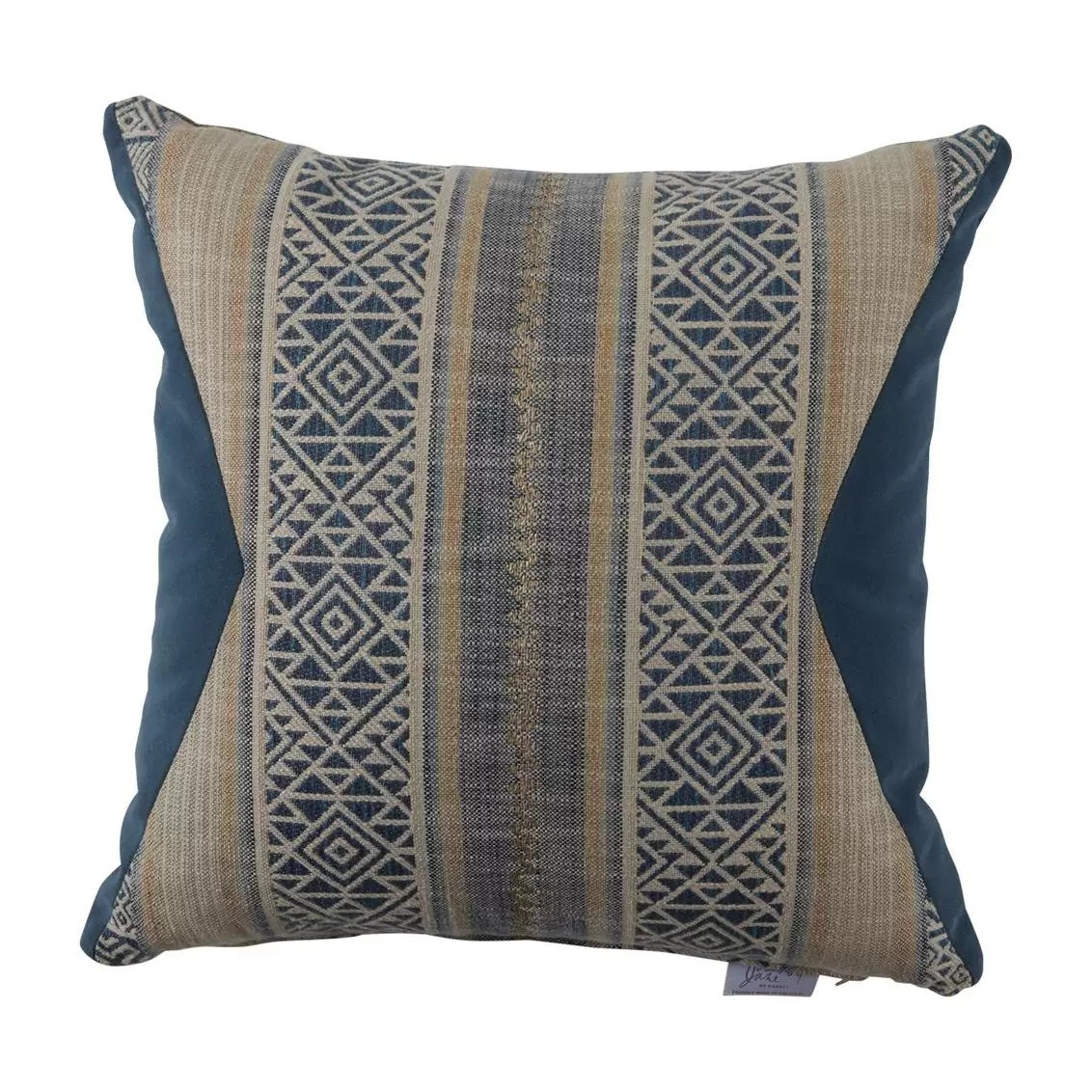 Summer Classics Outdoor Decor Aztec Chambray Indoor/Outdoor Pillow ...