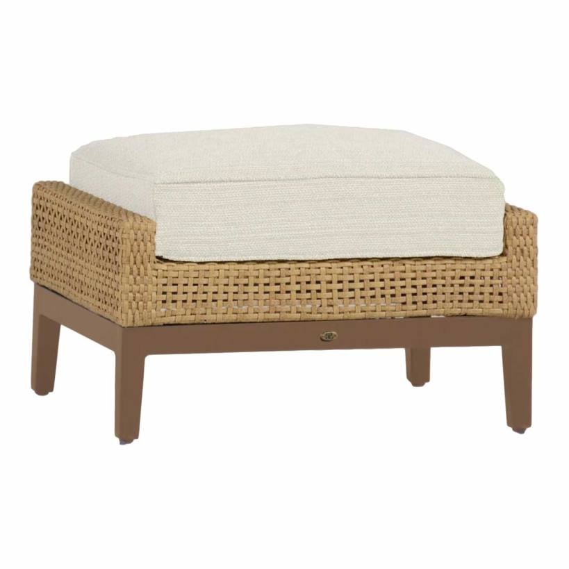 Summer Classics Outdoor Furniture Peninsula Woven Ottoman 4233 ...