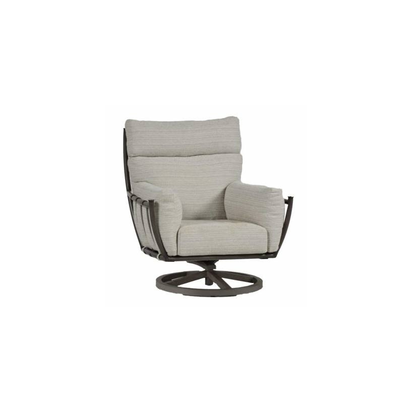 Summer Classics Outdoor Furniture Majorca Aluminum Swivel Rocker Lounge 4238 - Klingman's