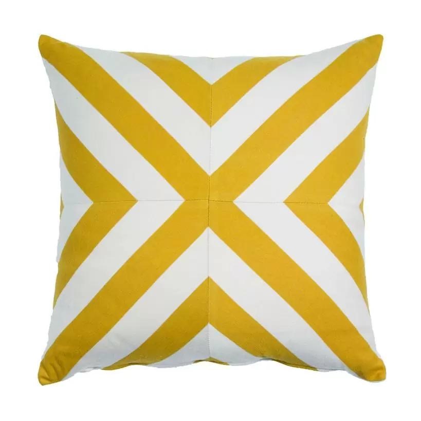 Summer Classics Decorative Pillows and Blankets Halo X-Stripe Mustard ...