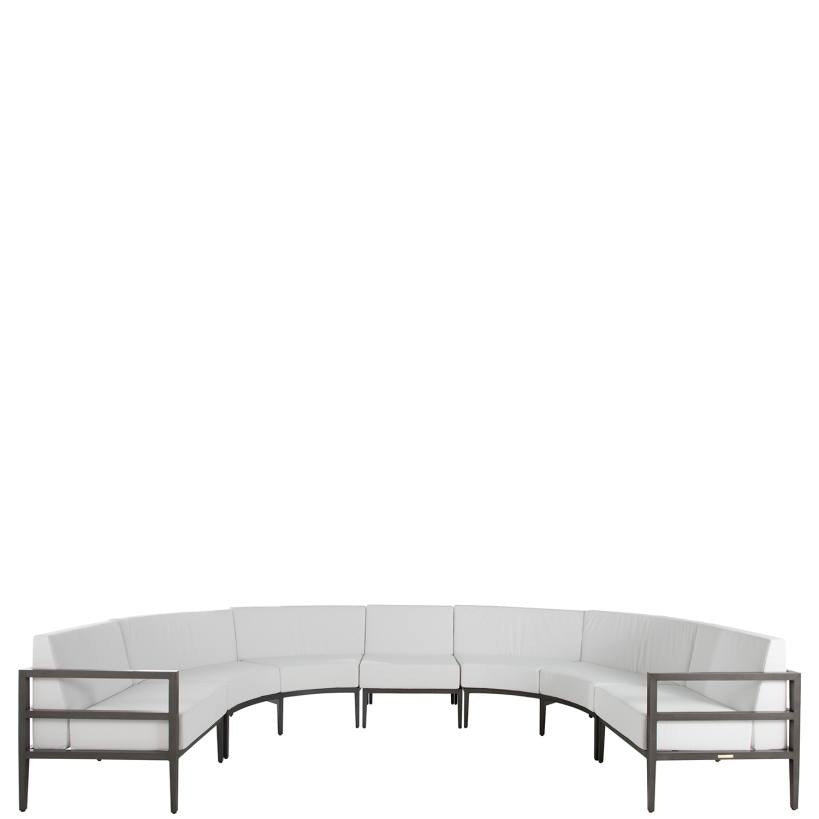 Summer Classics Outdoor Furniture Santa Barbara Sectional Slipper 1351 | Hickory Furniture Mart