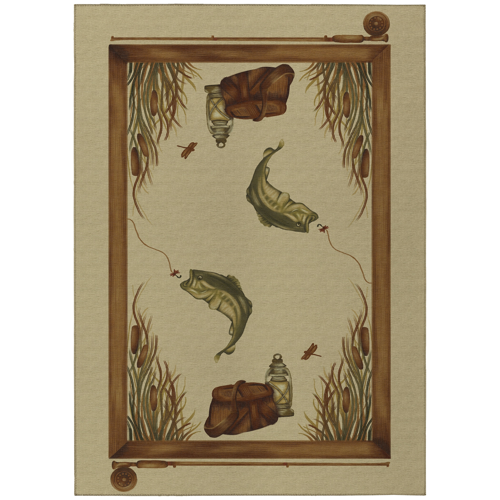 Dalyn Rug Company Area Rugs Indoor/Outdoor Excursion EX5 Beige Washable ...