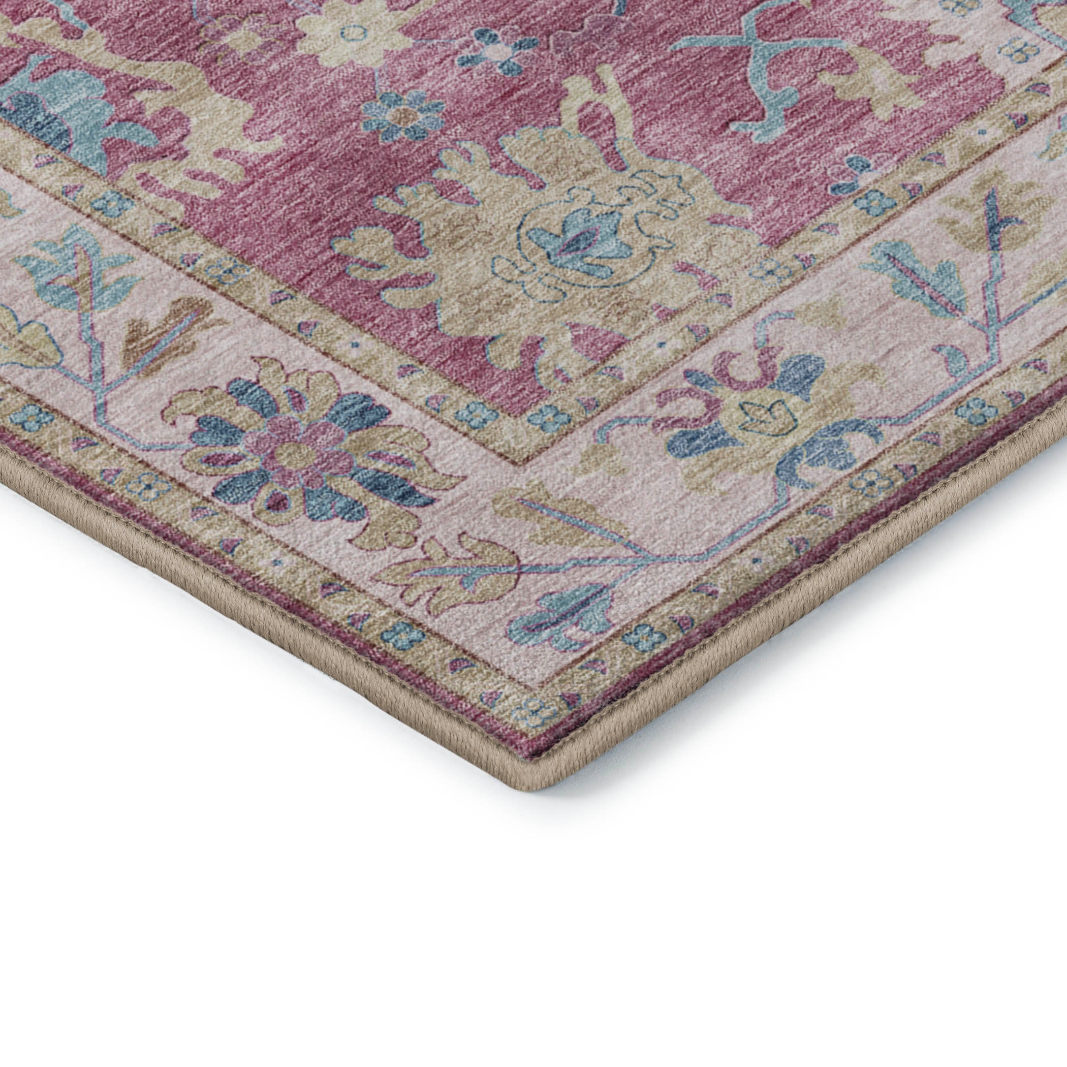 Dalyn Rug Company Area Rugs Luxury Washable Hatay HY7 Pink 2'6" x 3'10 ...