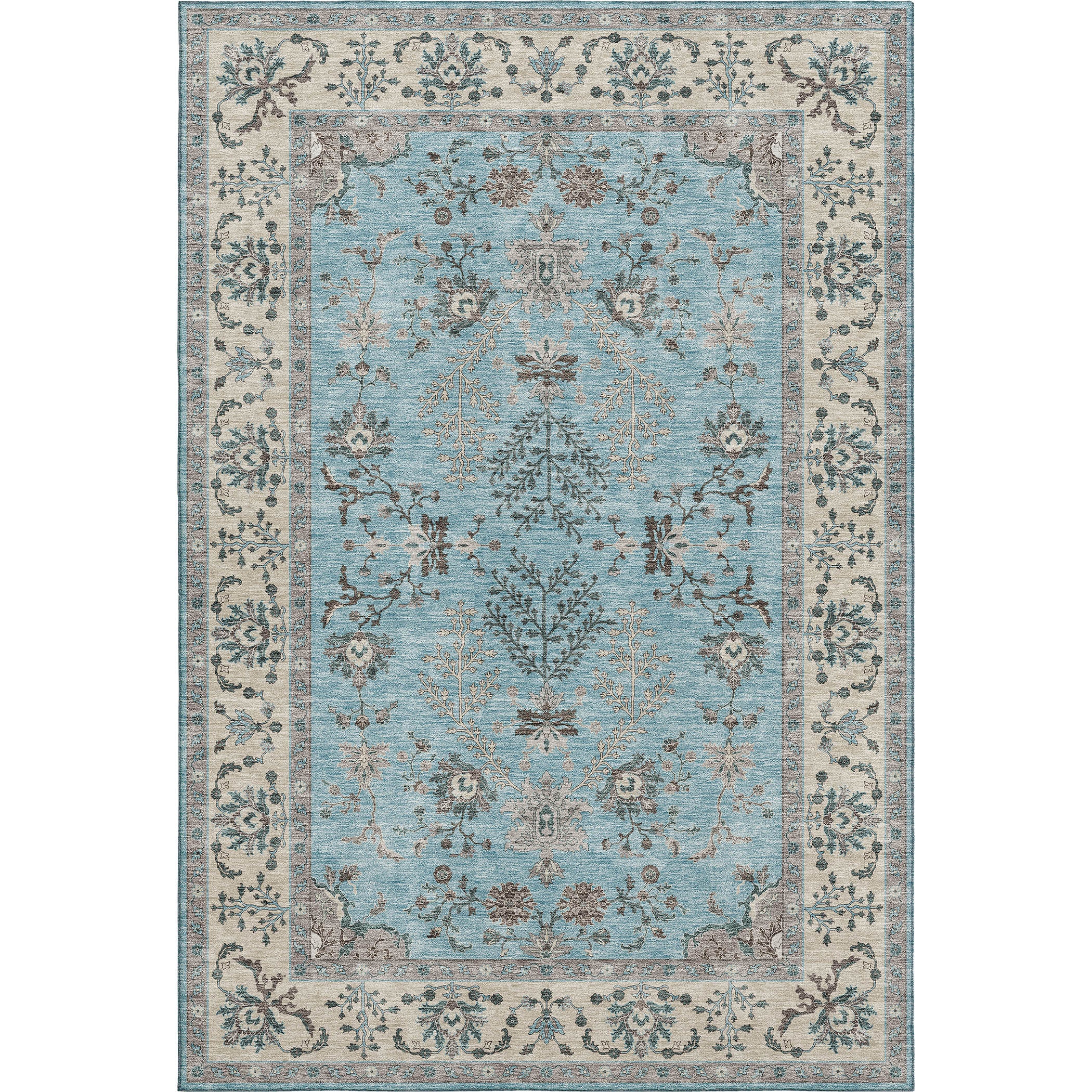 Dalyn Rug Company Area Rugs Luxury Washable Hatay HY9 Sky 10' x 14' Rug ...