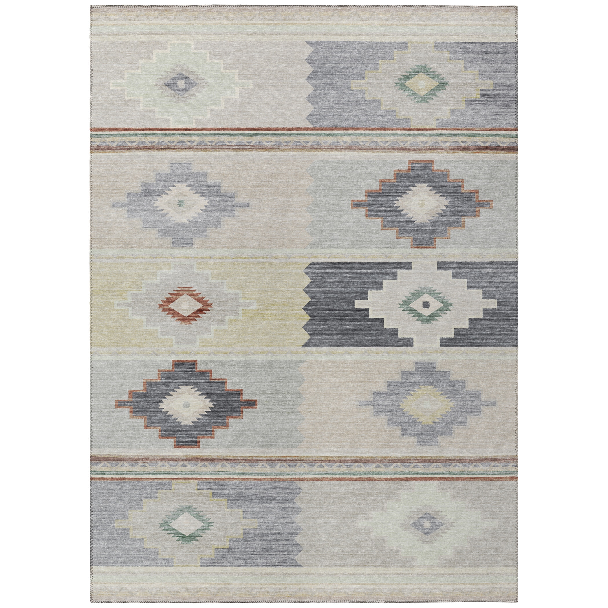 Dalyn Rug Company Area Rugs Indoor/Outdoor Phoenix PH1 Ivory Washable 3 ...