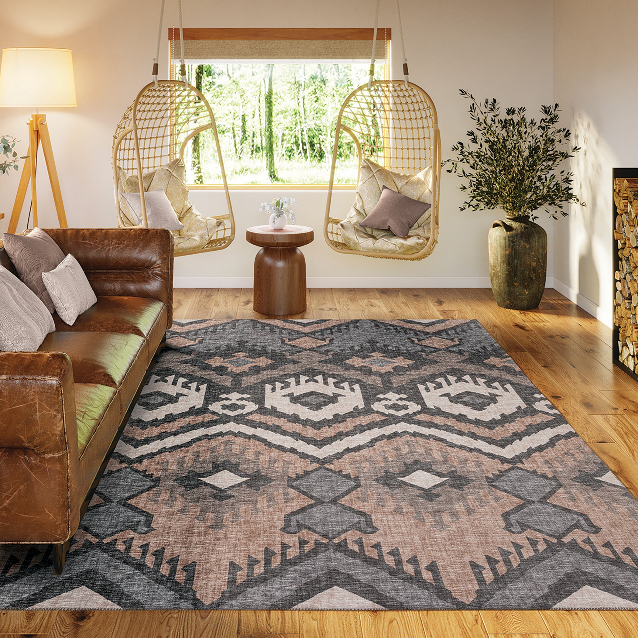 Dalyn Rug Company Area Rugs Indoor/Outdoor Sedona SN2 Bison Washable 10 ...