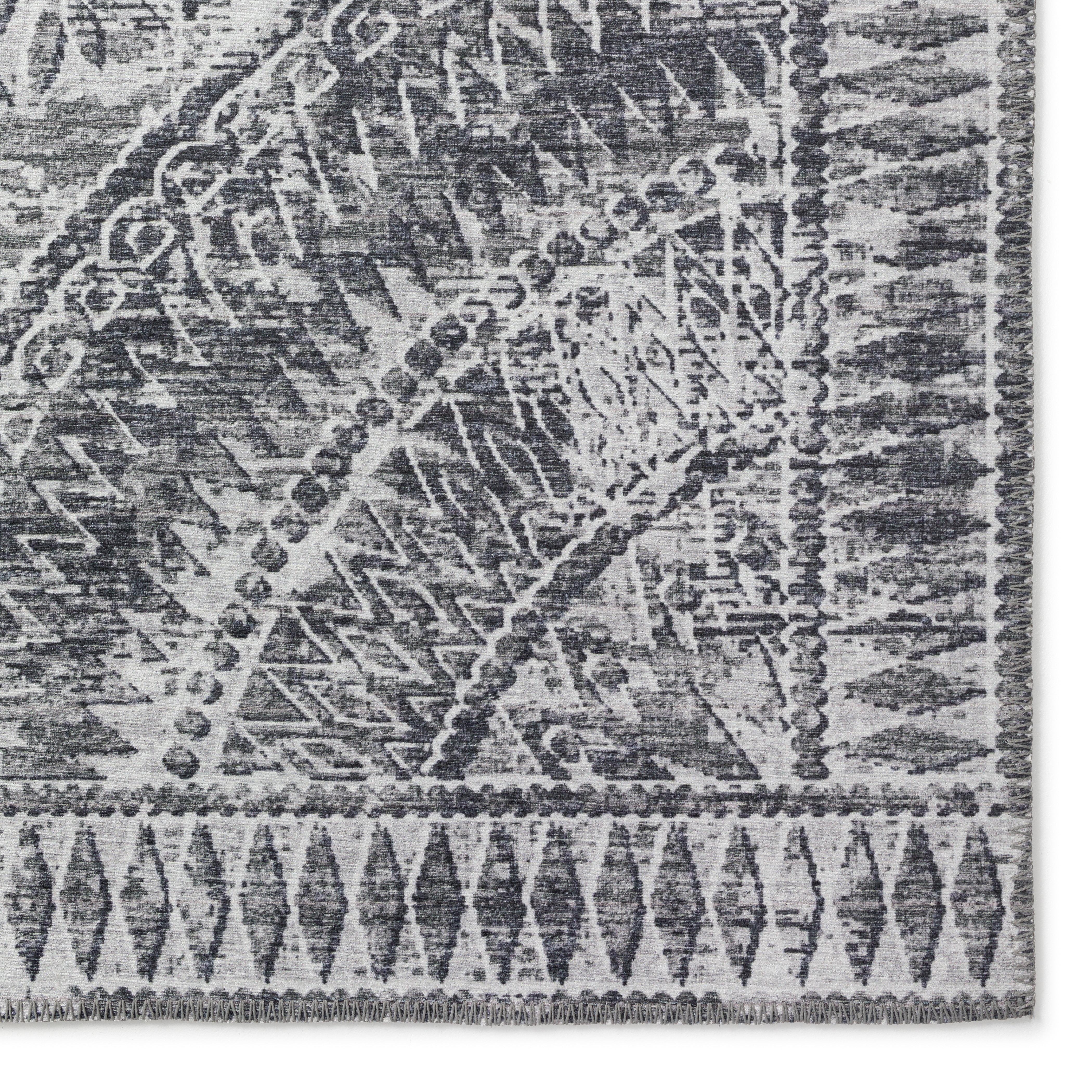Dalyn Rug Company Area Rugs Indoor/Outdoor Sedona SN7 Pewter Washable 2 ...