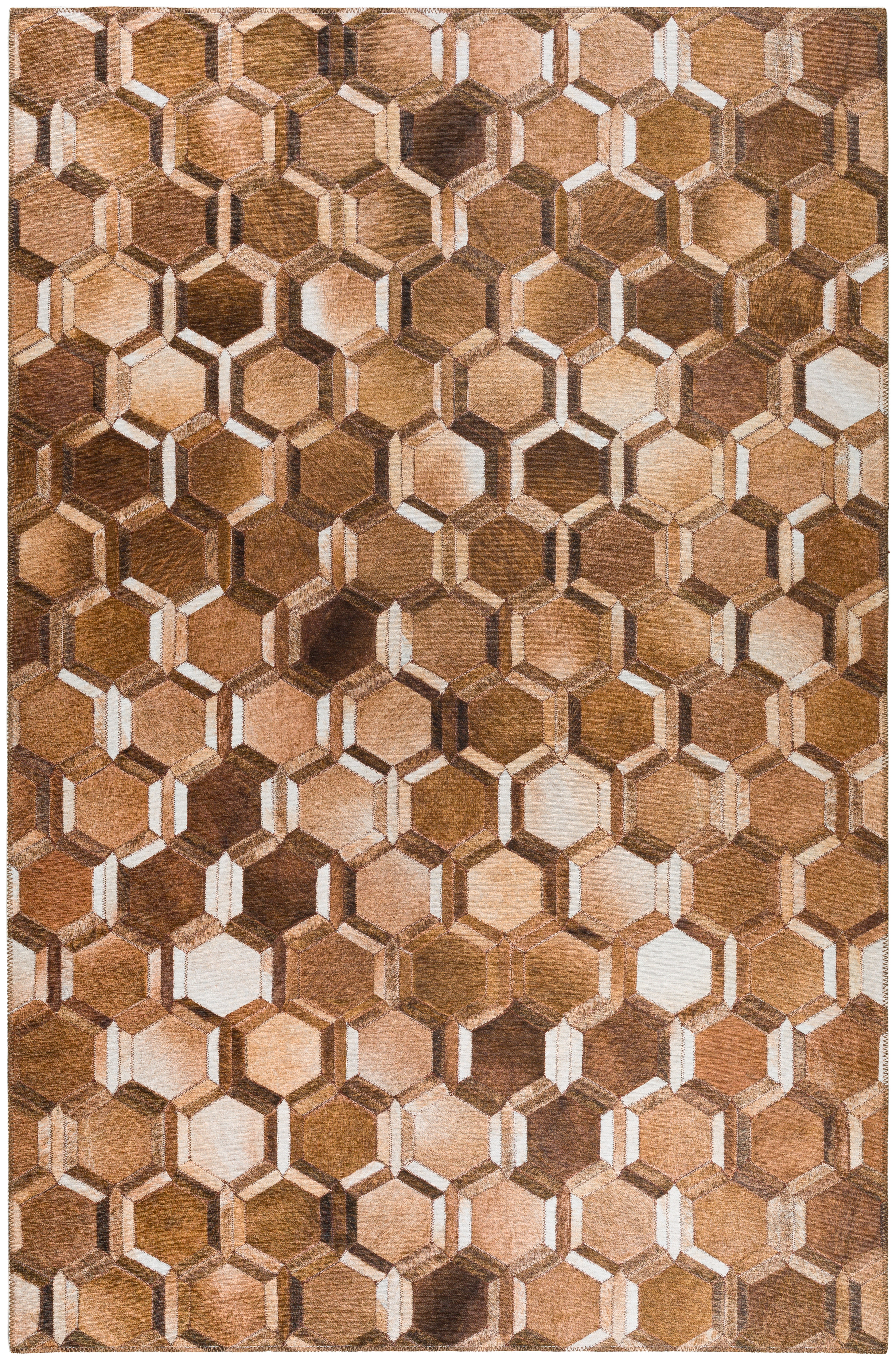 Dalyn Rug Company Area Rugs Indoor/Outdoor Stetson SS1 Bison Washable 3 ...