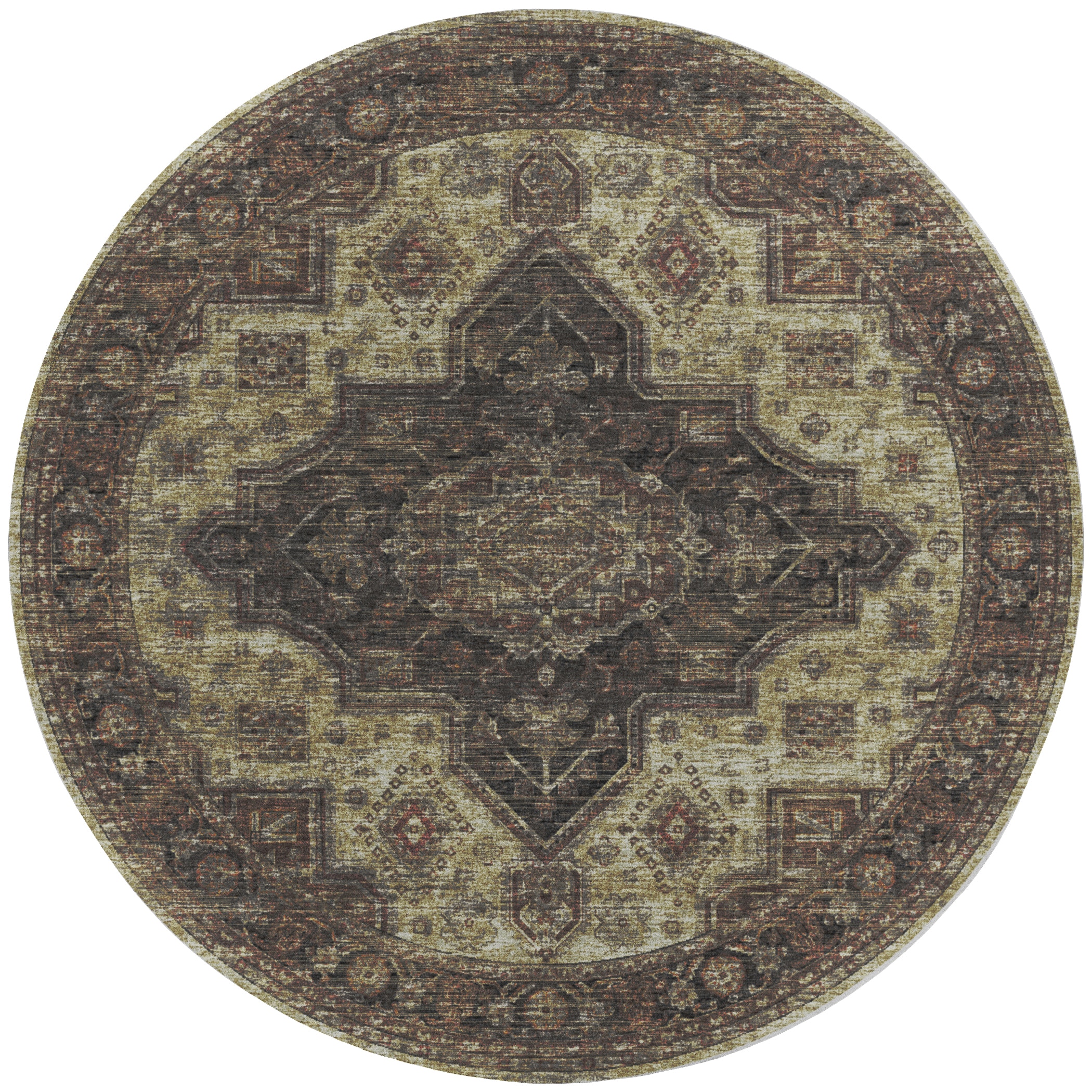 Dalyn Rug Company Area Rugs Tuscany TU11 Beige 10' x 10' Round Rug ...