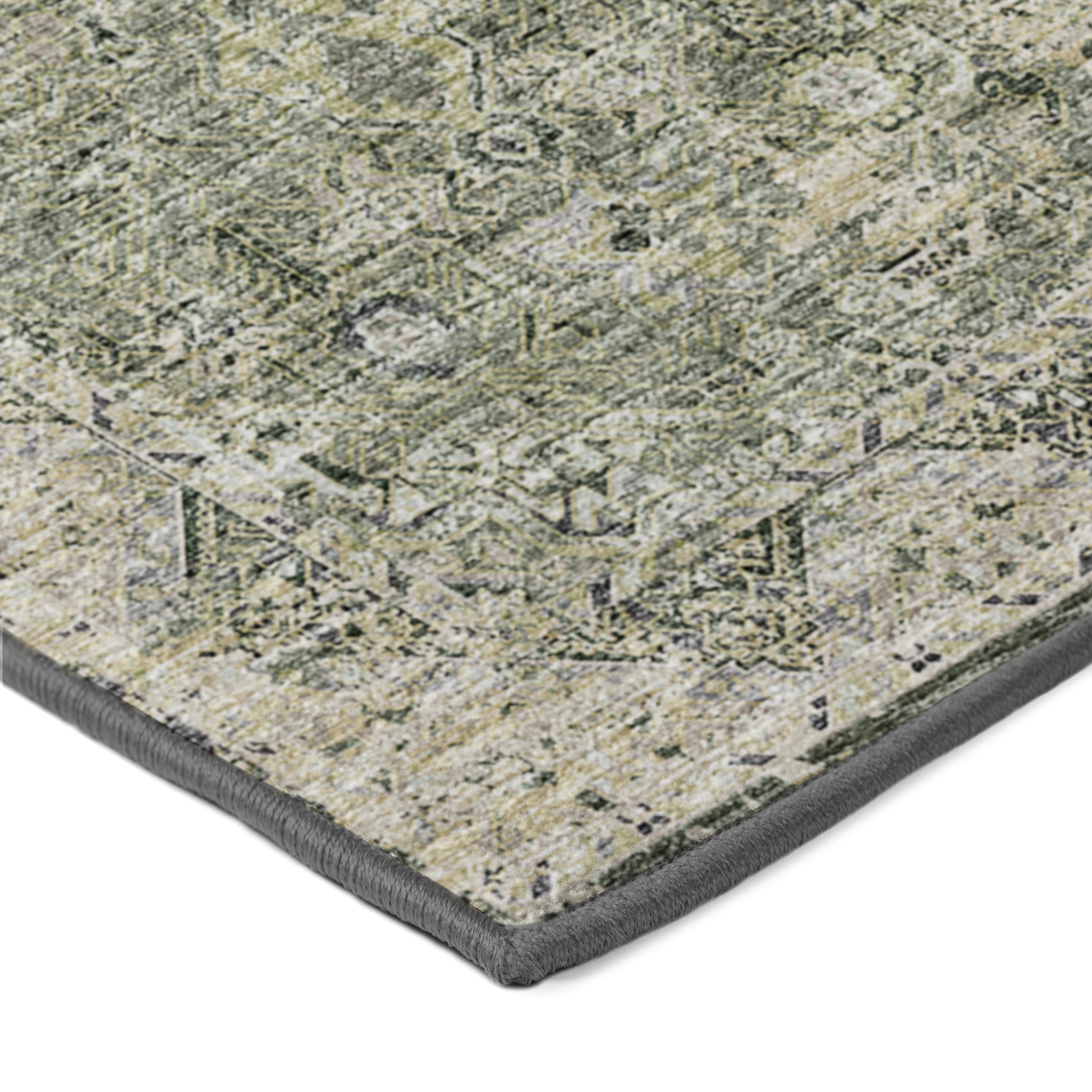 Dalyn Rug Company Area Rugs Tuscany TU12 Green 2'6" x 10' Runner Rug ...