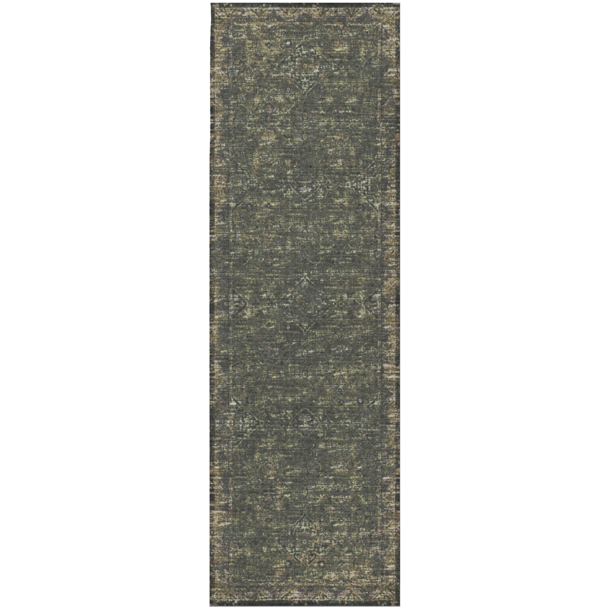 Dalyn Rug Company Area Rugs Tuscany TU12 Green 2'6" x 8' Runner Rug ...