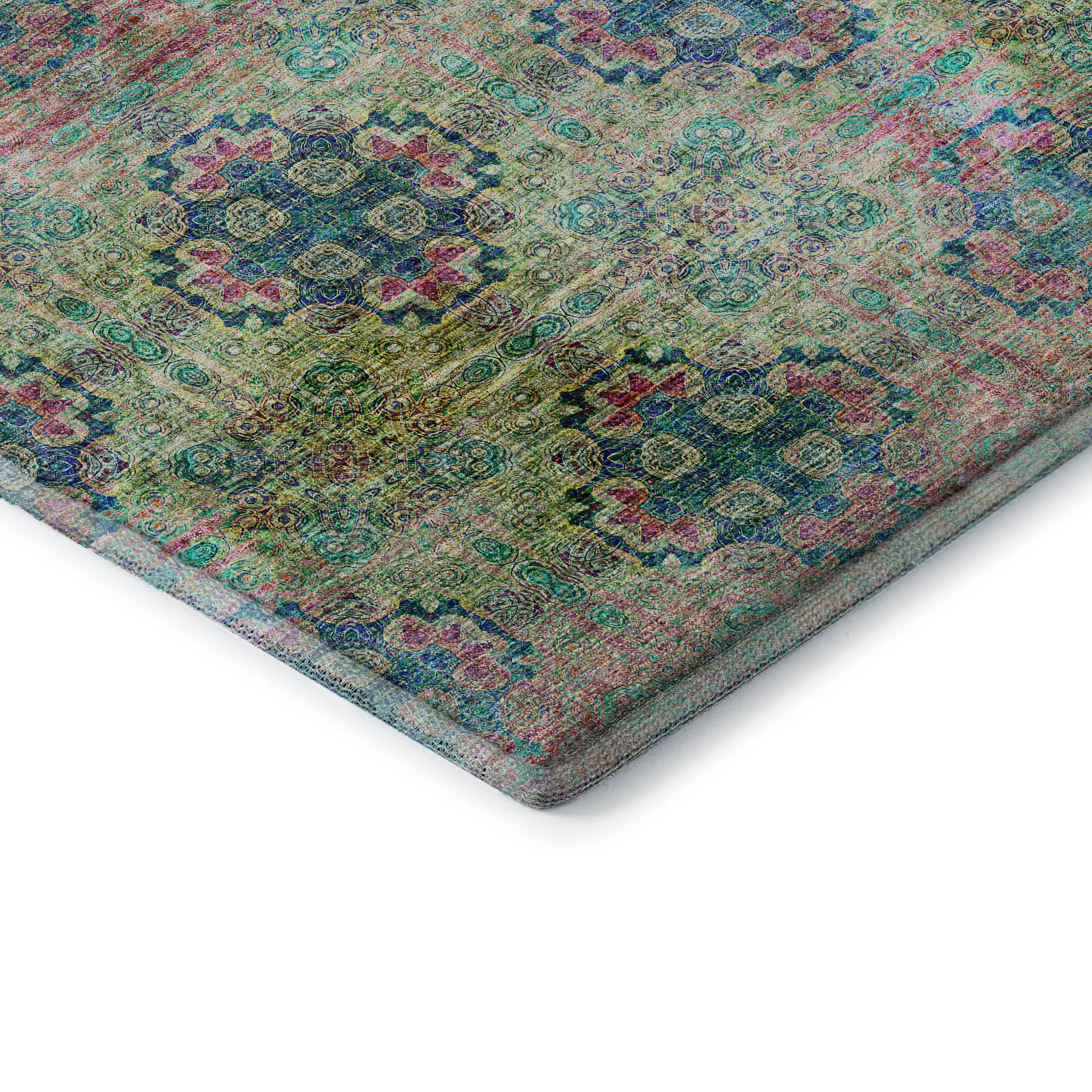 Dalyn Rug Company Area Rugs Luxury Washable Trevi TV16 Green 9' x 12 ...