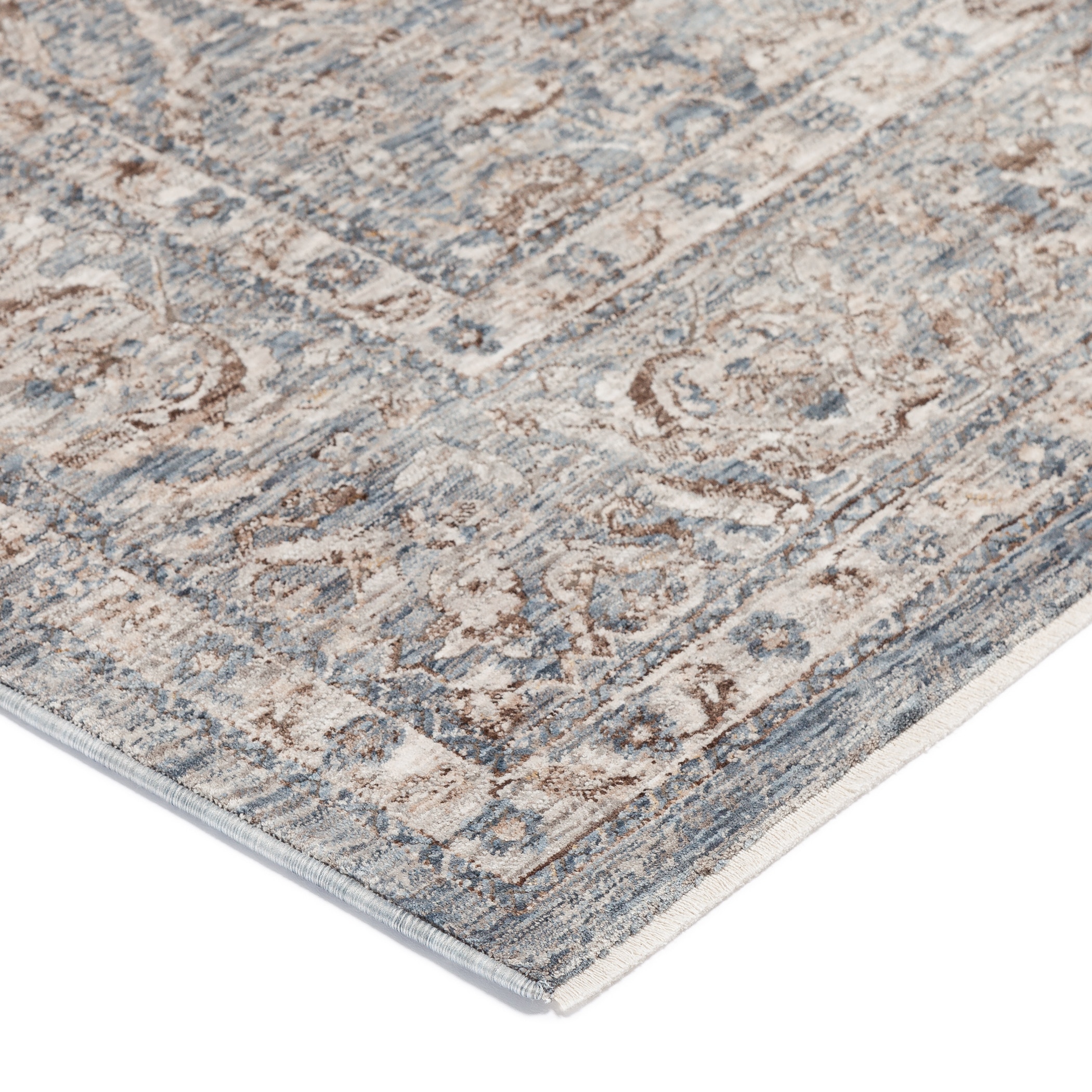 Dalyn Rug Company Area Rugs Vienna VI8 Denim 9' x 13'2" Rug VI8DE9X13 ...