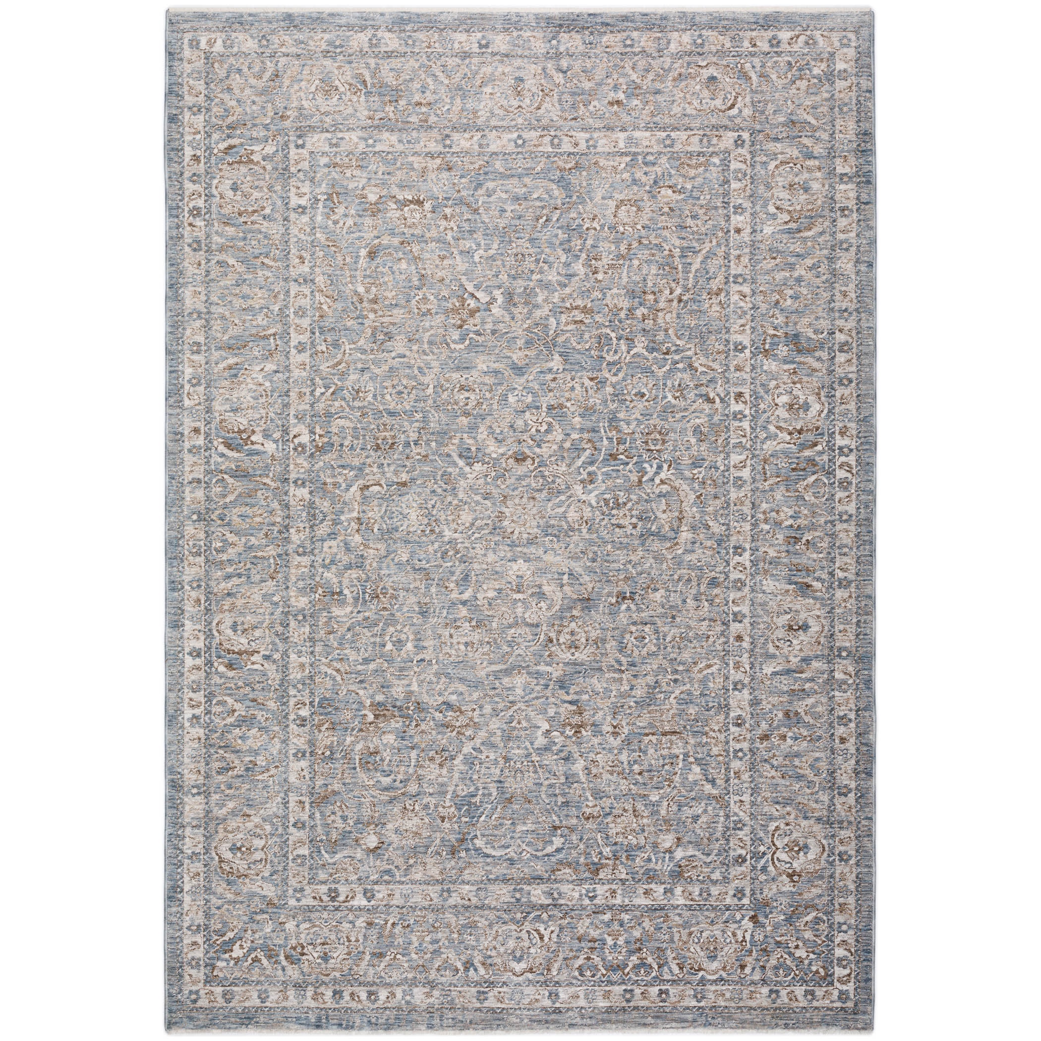 Dalyn Rug Company Area Rugs Vienna VI8 Denim 9' x 13'2" Rug VI8DE9X13 ...