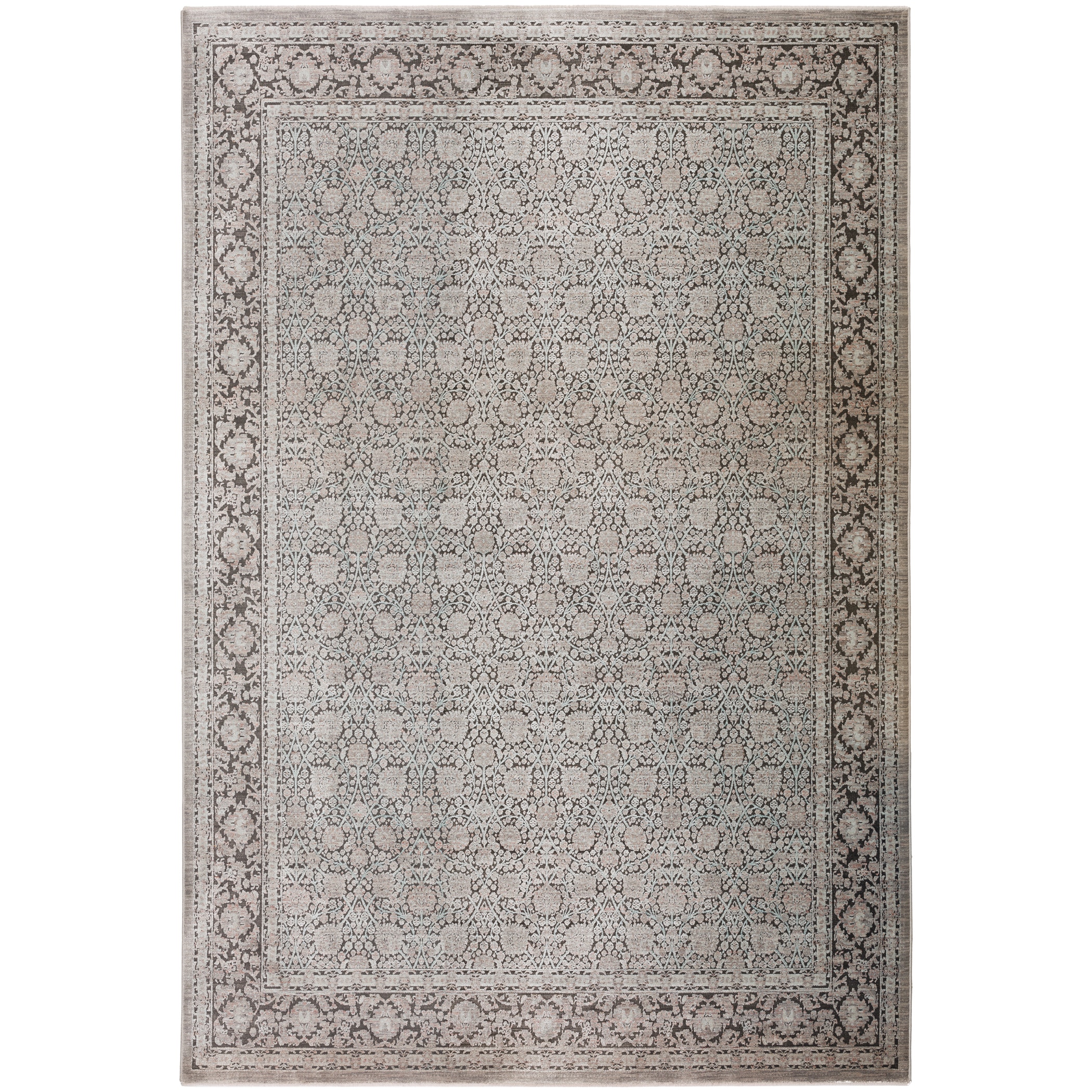Dalyn Rug Company Area Rugs Vizcia VZ1 Gray 2'6" x 7'8" Runner Rug ...