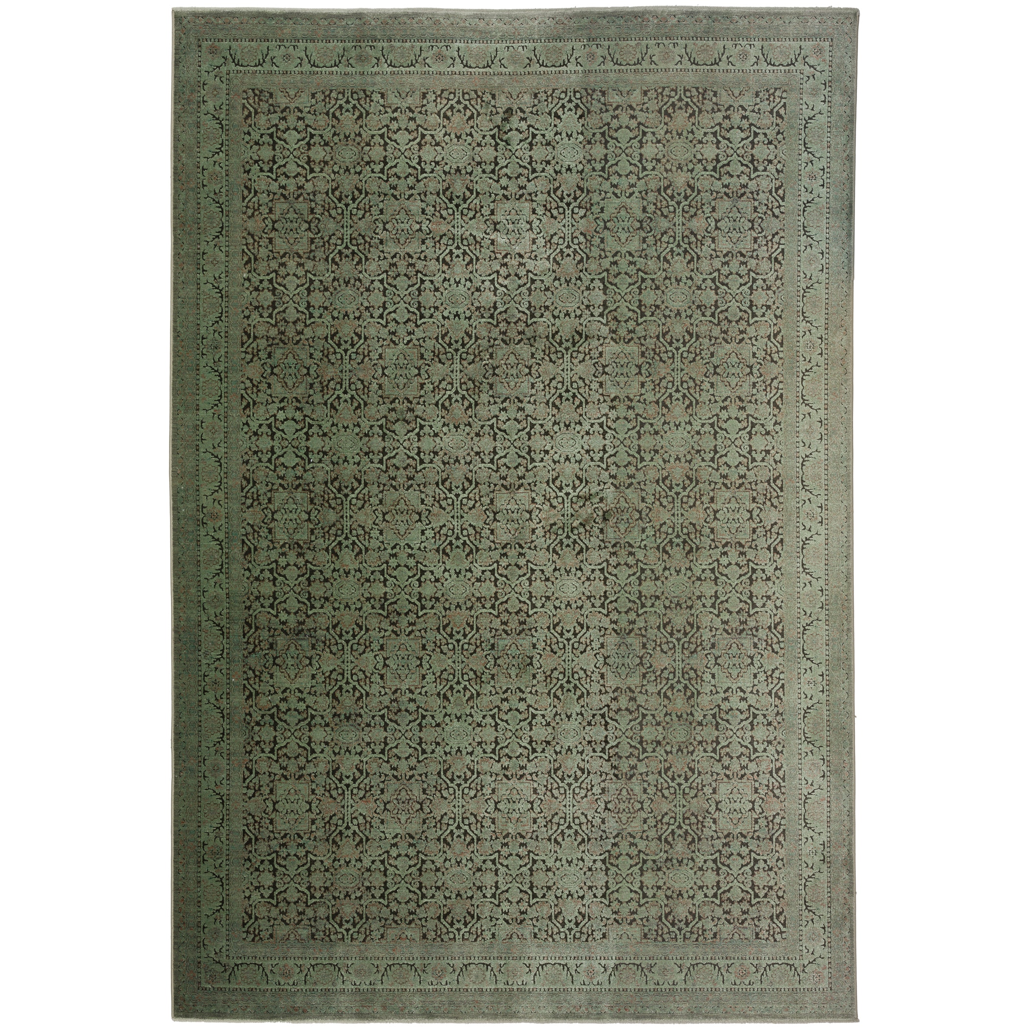 Dalyn Rug Company Area Rugs Vizcia VZ2 Green 5'1" x 7'8" Rug VZ2GE5X8 ...
