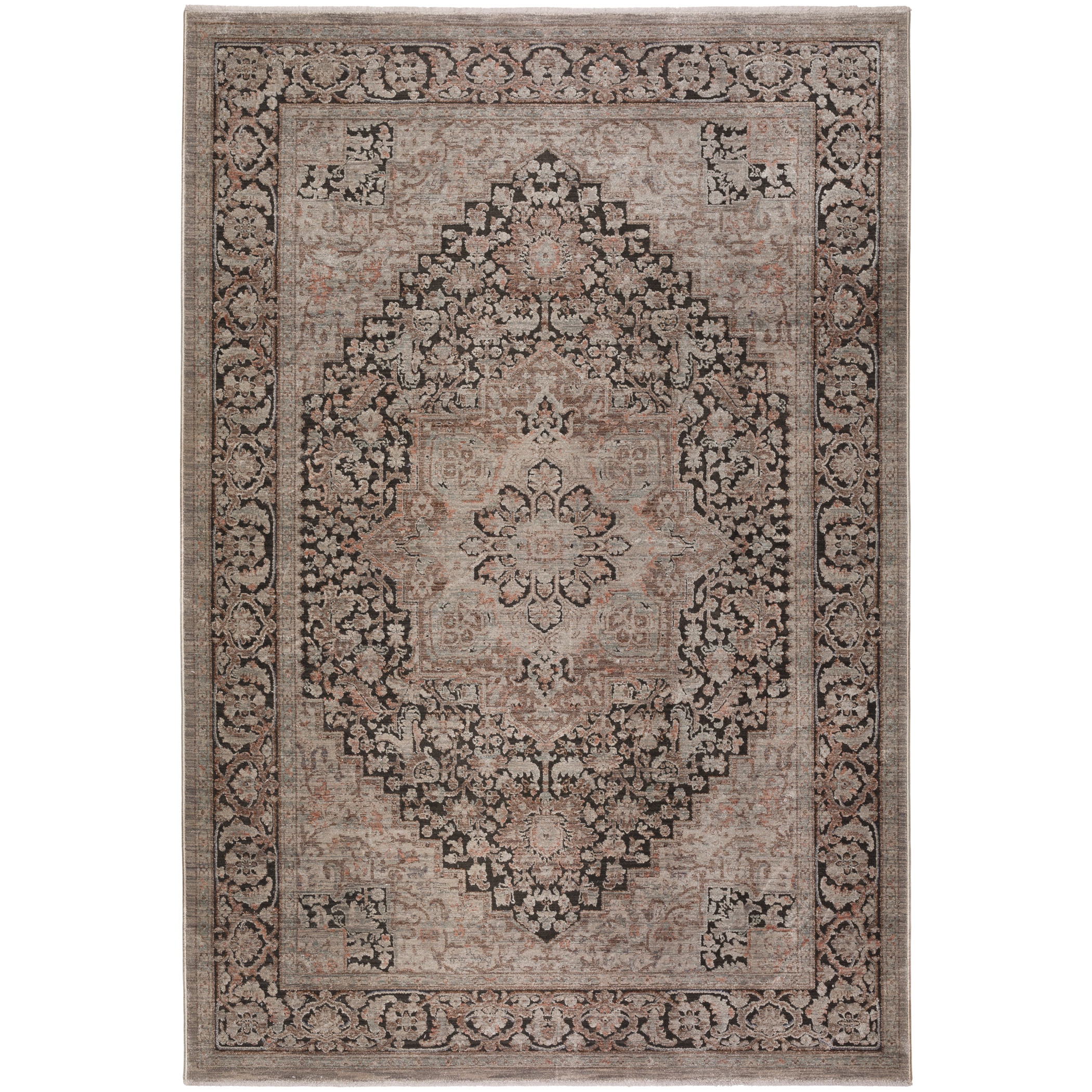 Dalyn Rug Company Area Rugs Vizcia VZ3-Gray Rug VZ3-Gray - Indian River ...