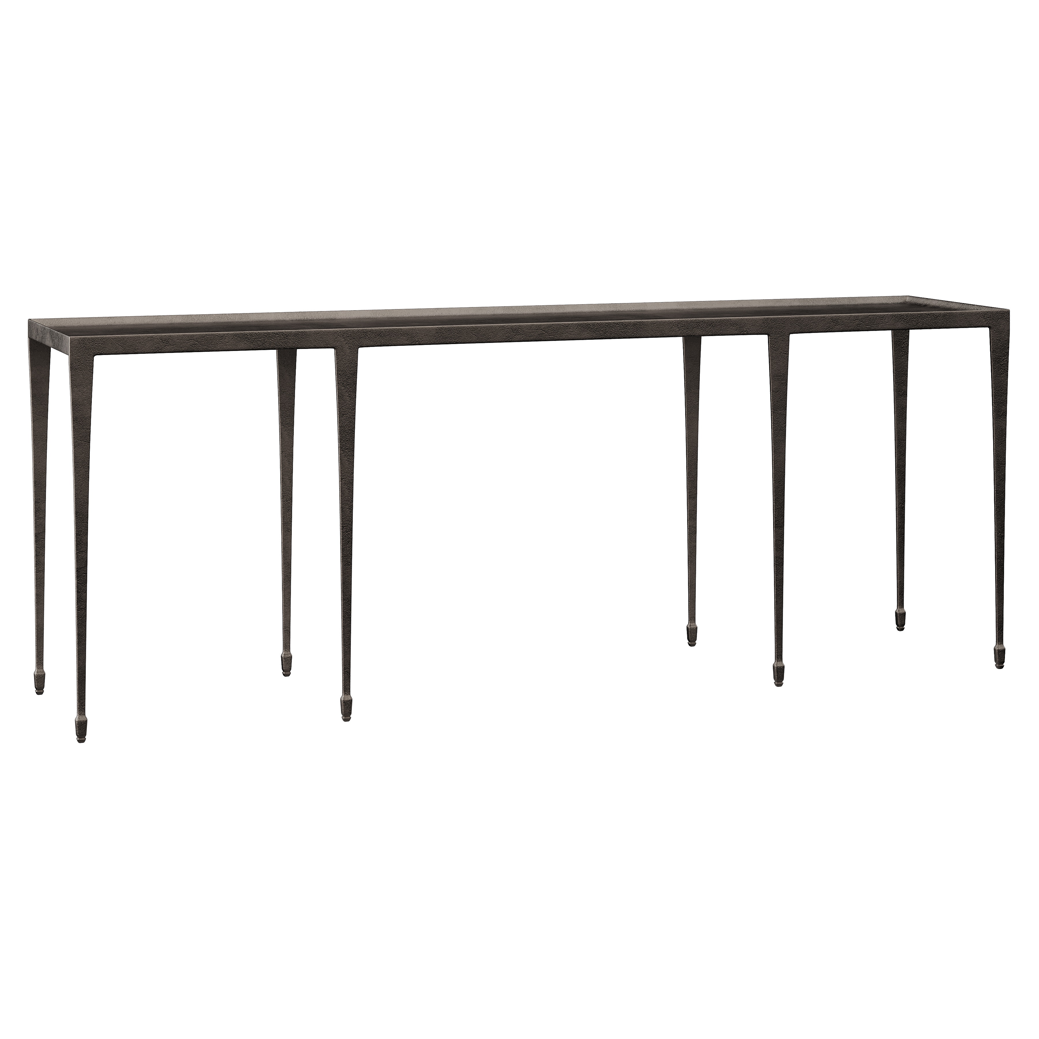 Bernhardt Interiors Living Room Halden Console Table 323913 - Lenoir ...