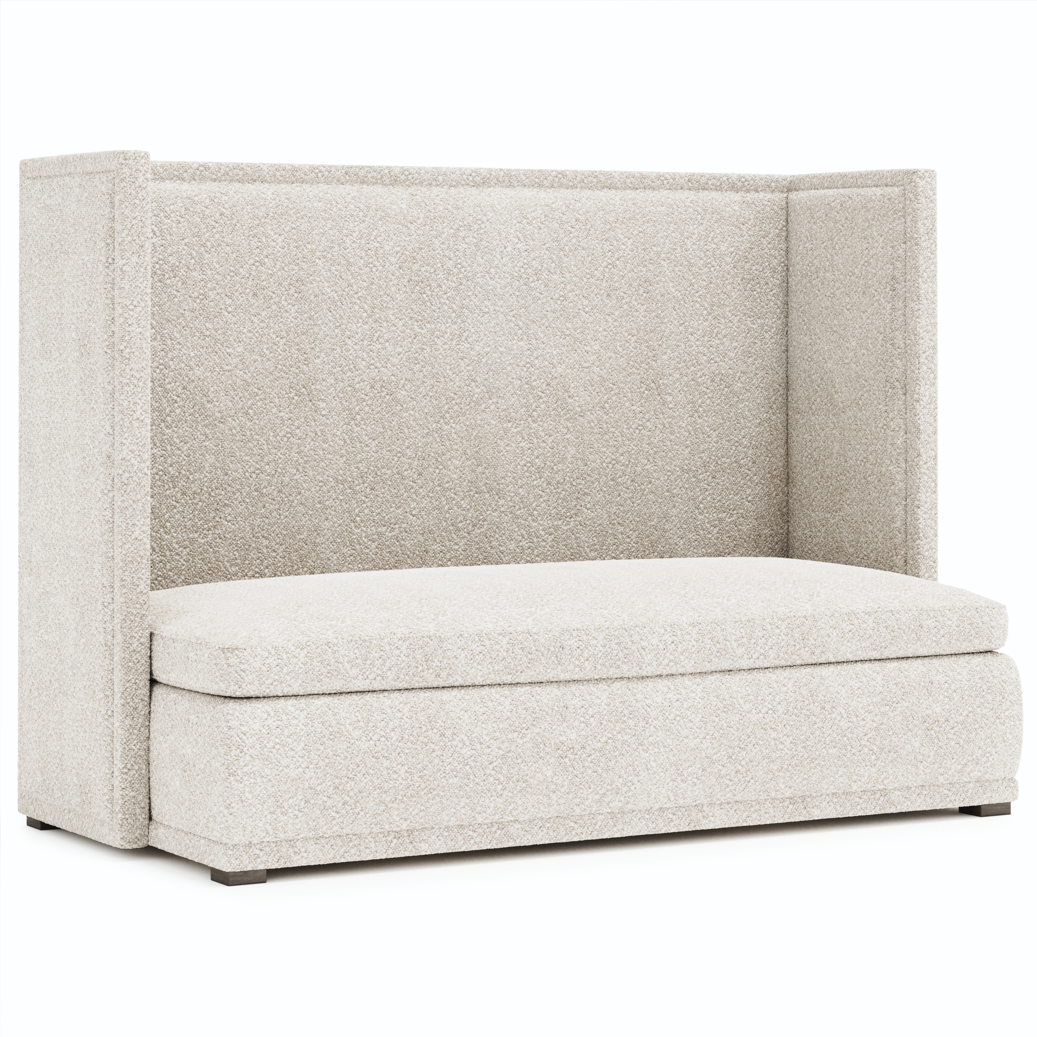 Bernhardt Interiors Casual Dining Marcourt Fabric Banquette N1026X | Hickory Furniture Mart