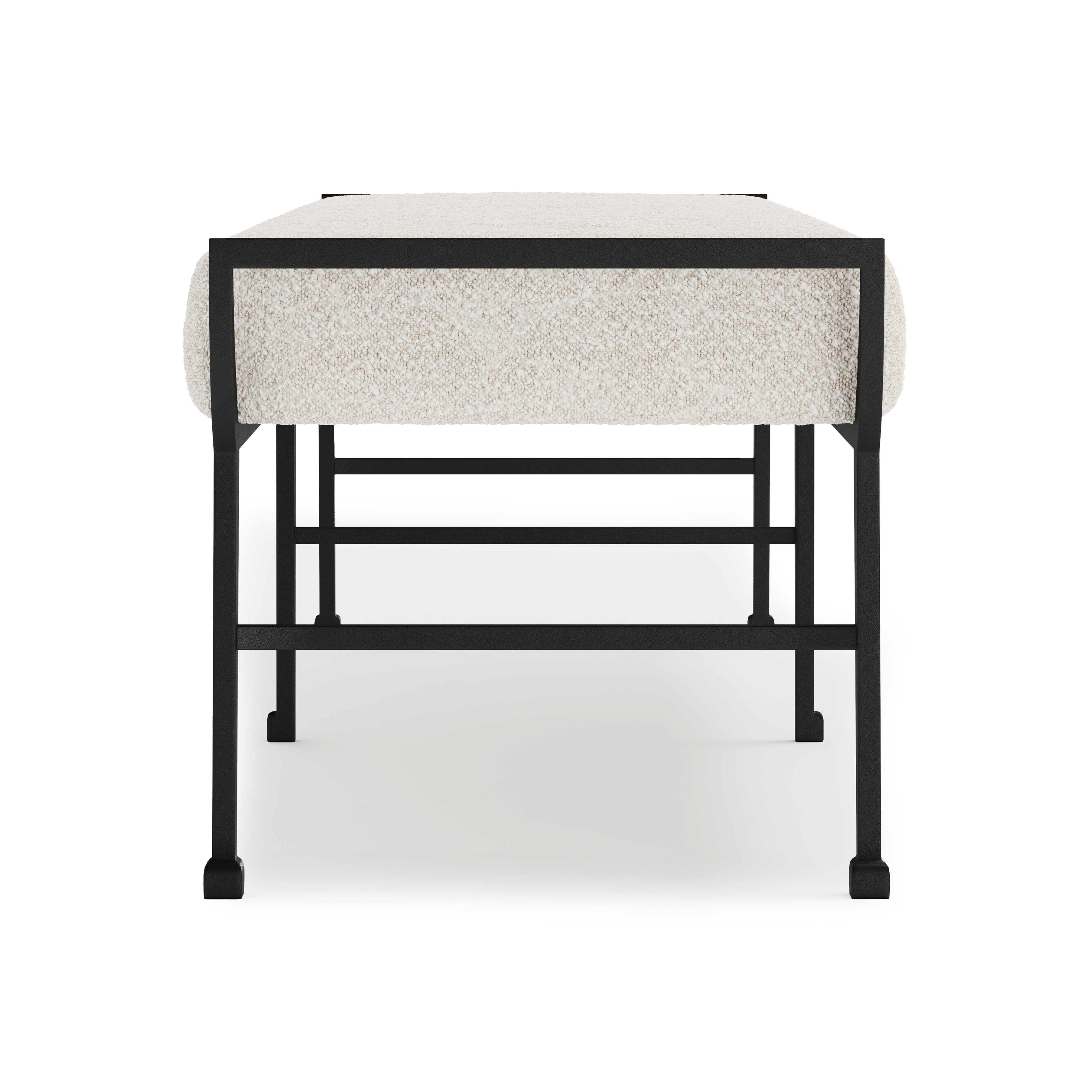 Bernhardt Interiors Living Room Mansfield Fabric Bench N8090 ...