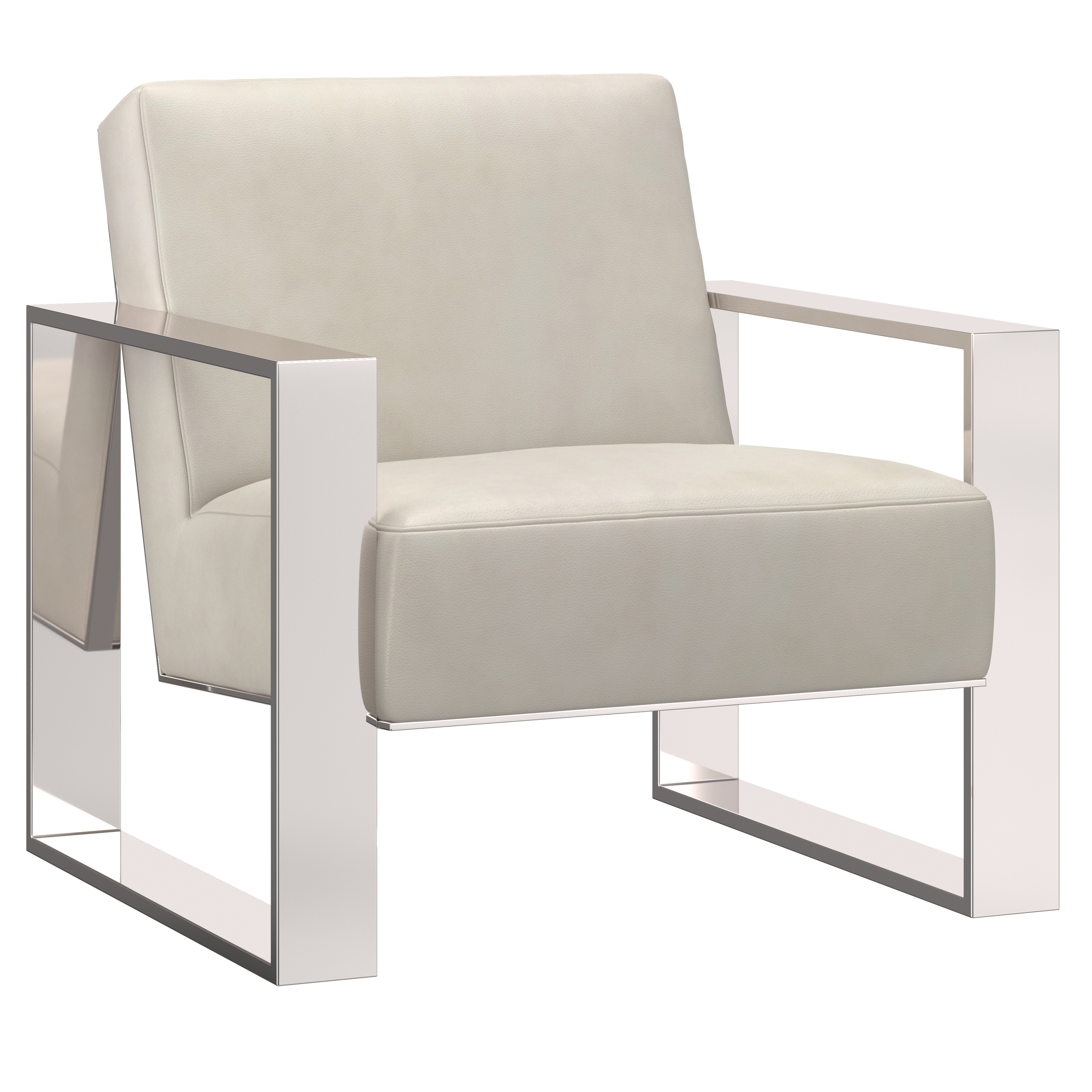 Bernhardt Living Room Britt Leather Chair 3612L - Gorman's - Serving ...