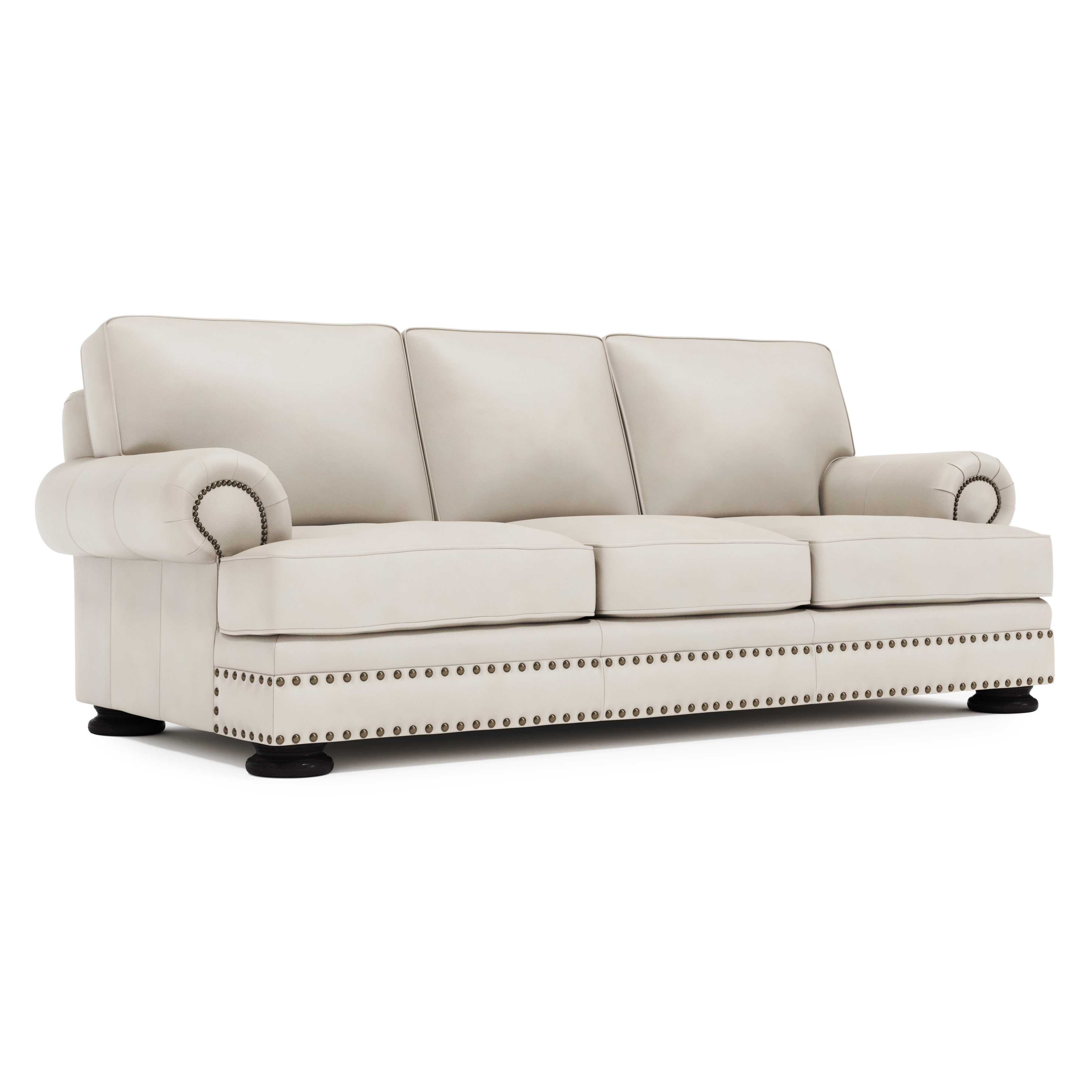 Bernhardt Living Room Foster Leather Sofa 5377LY - Gorman's - Serving ...