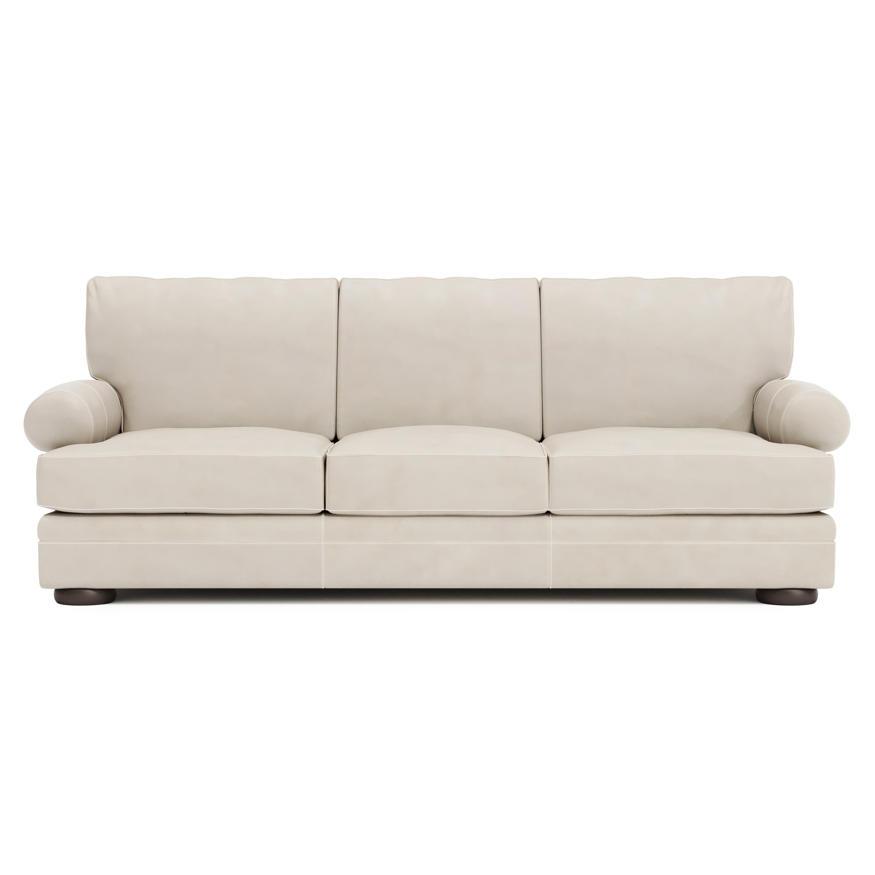Bernhardt Living Living Room Harrison Leather Sofa 5887LY - Stowers ...