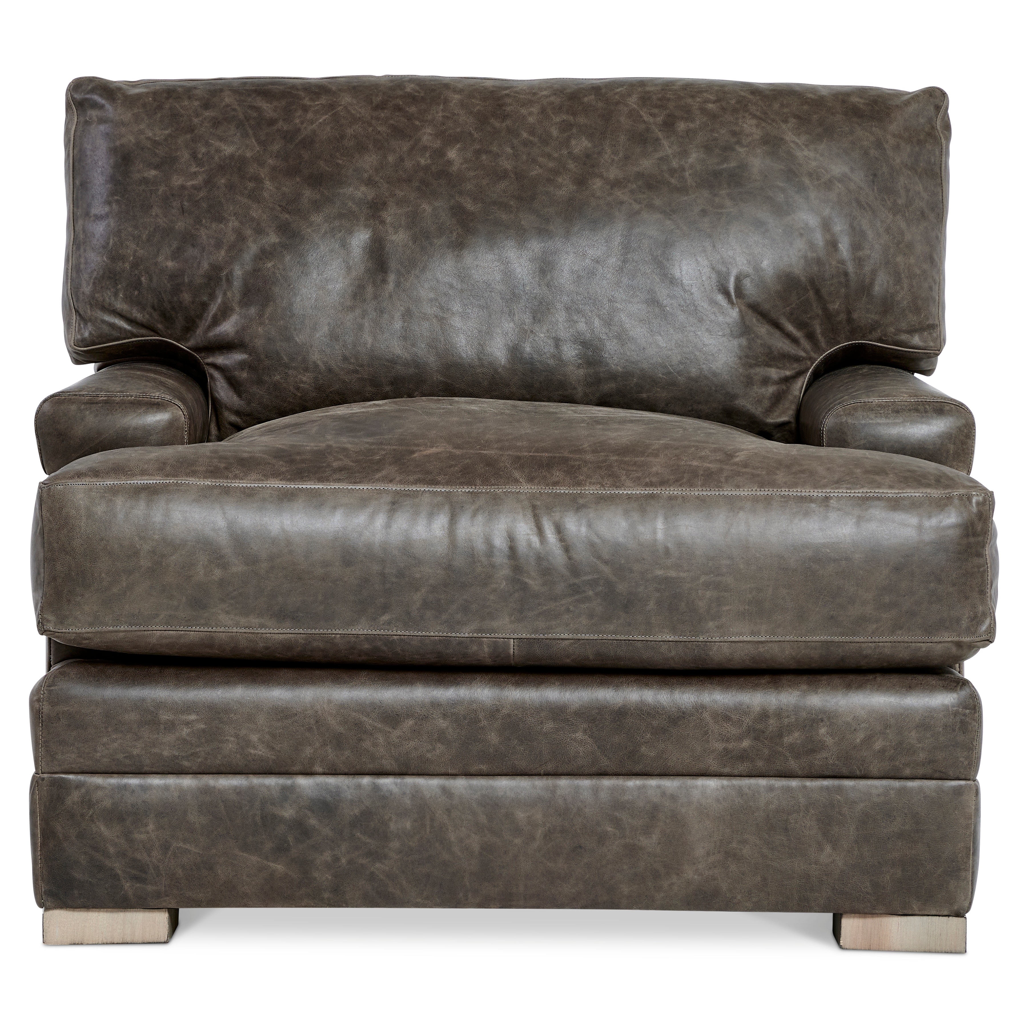 Bernhardt Living Living Room Burnham Leather Chair 7202LY - Stowers ...