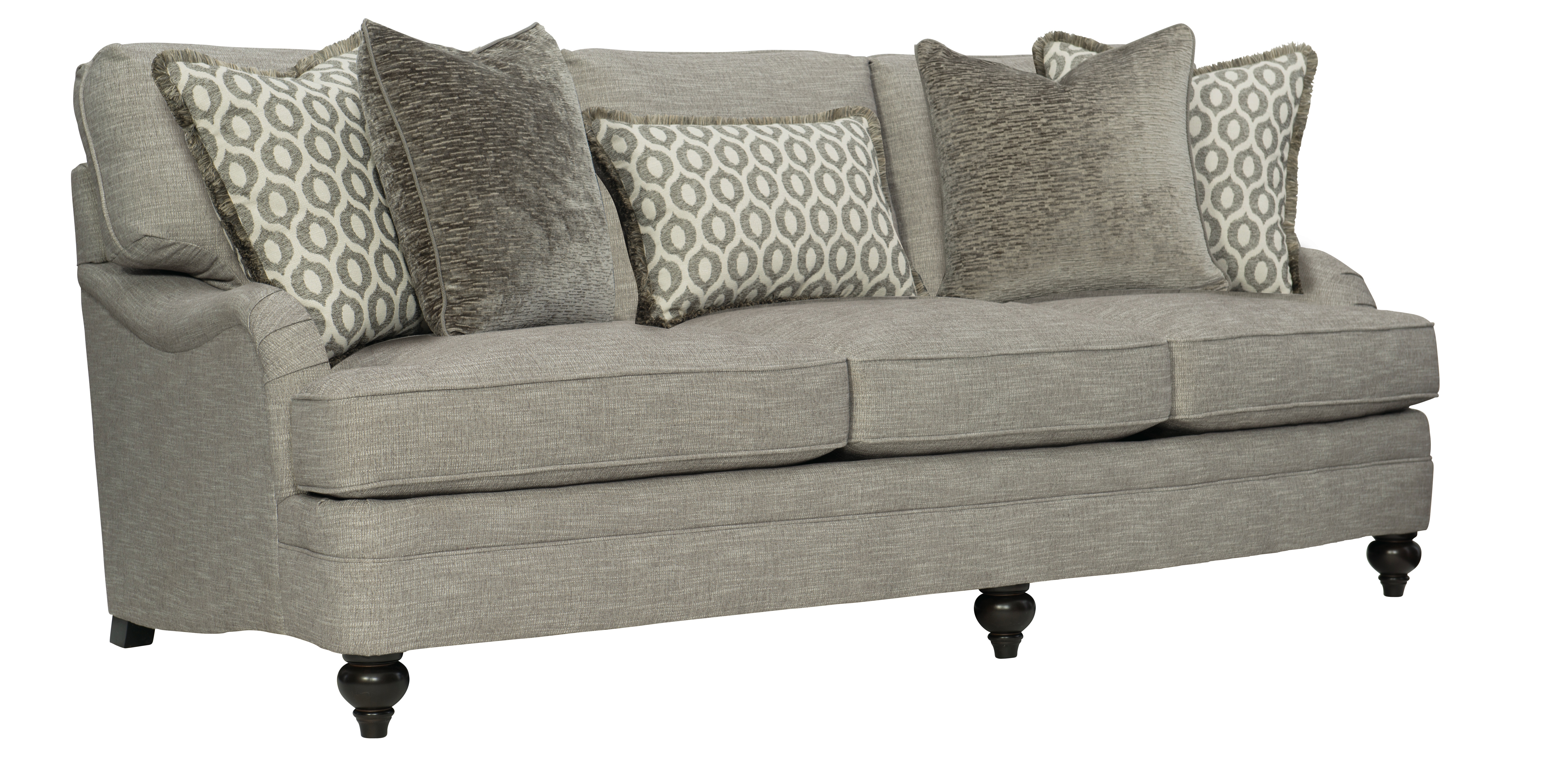 Bernhardt Living Living Room Tarleton Fabric Sofa B4266G | Hickory ...