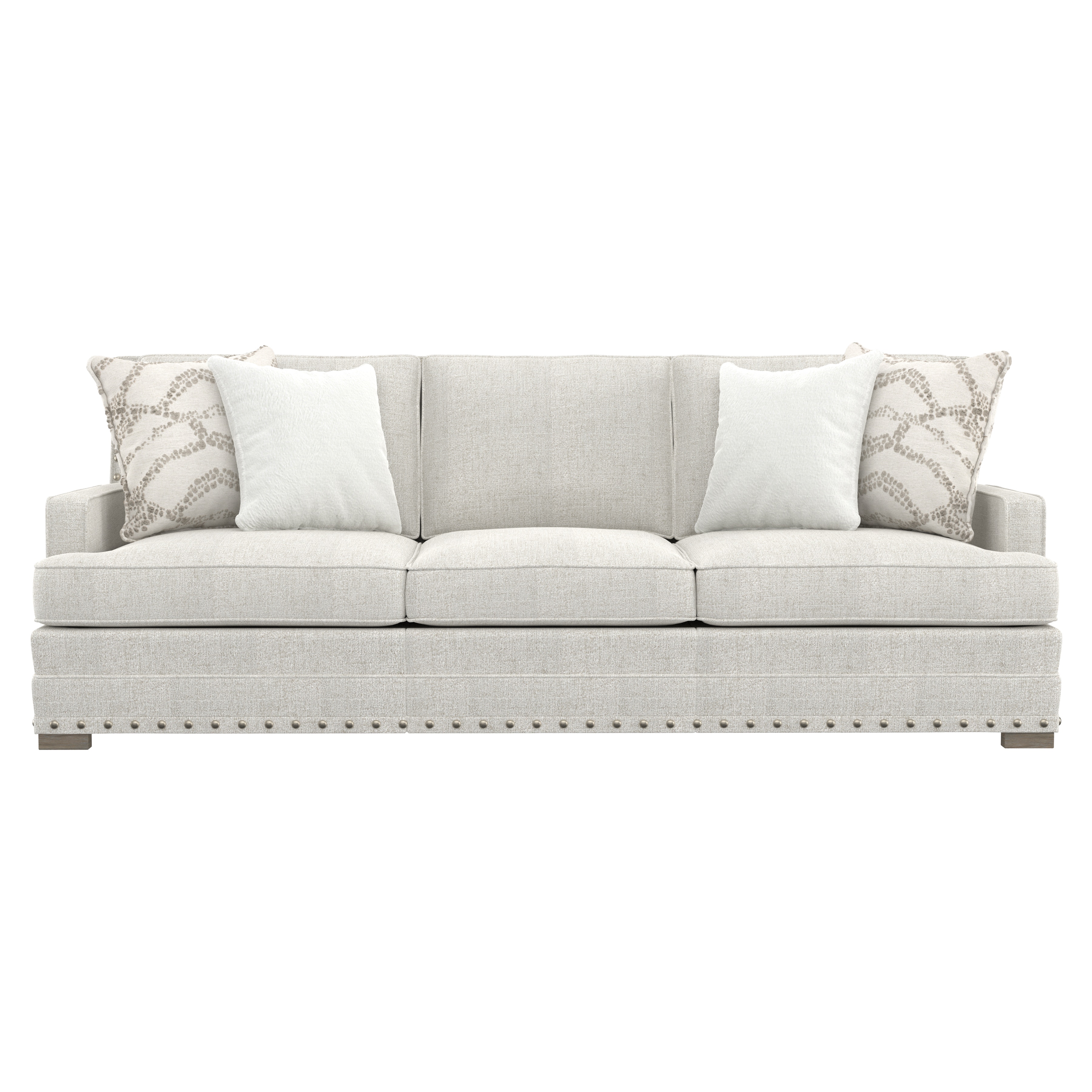 Bernhardt Living Room Cantor Fabric Sofa B6267 - Noel Furniture ...