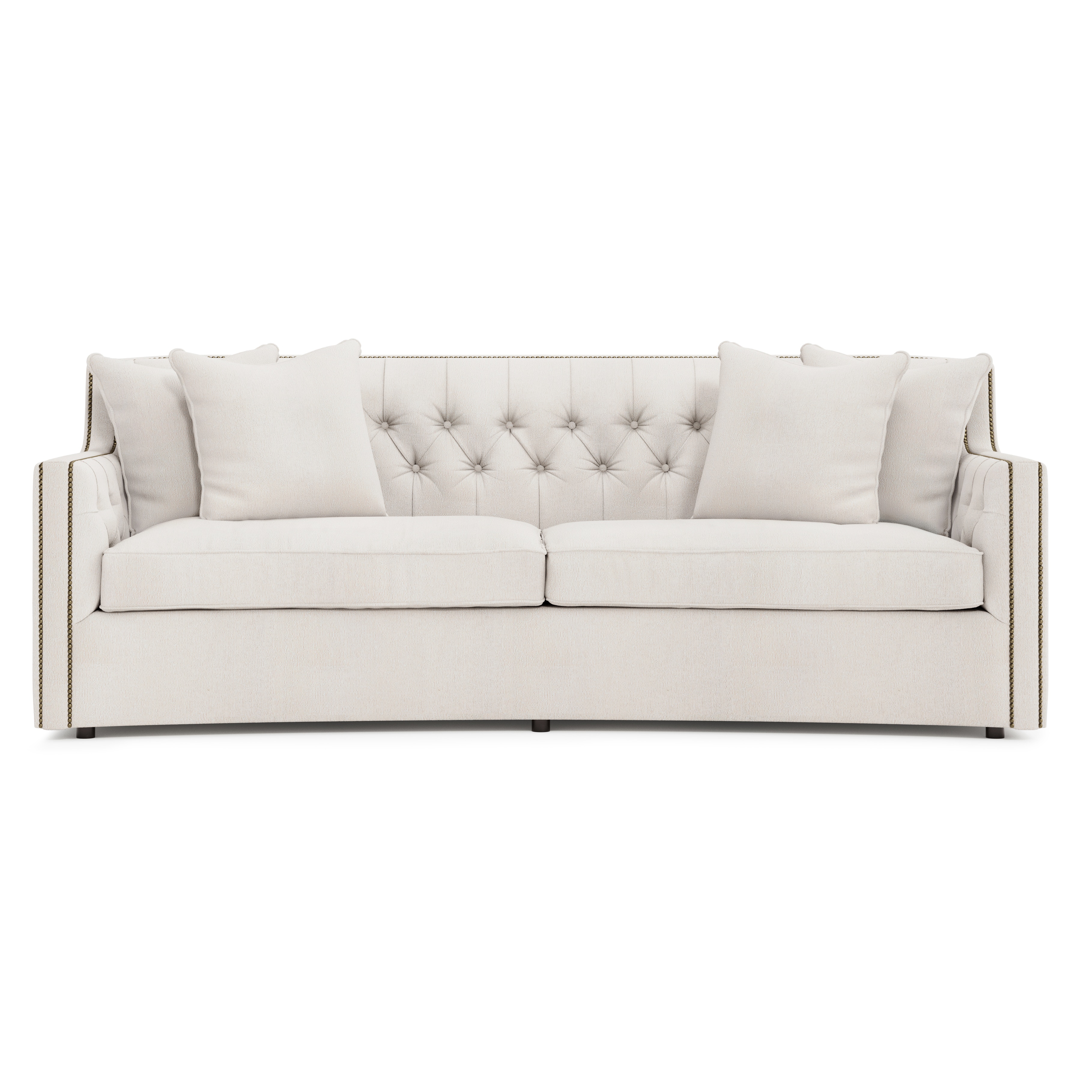 Bernhardt Living Room Candace Fabric Sofa B7277 - Carol House Furniture ...