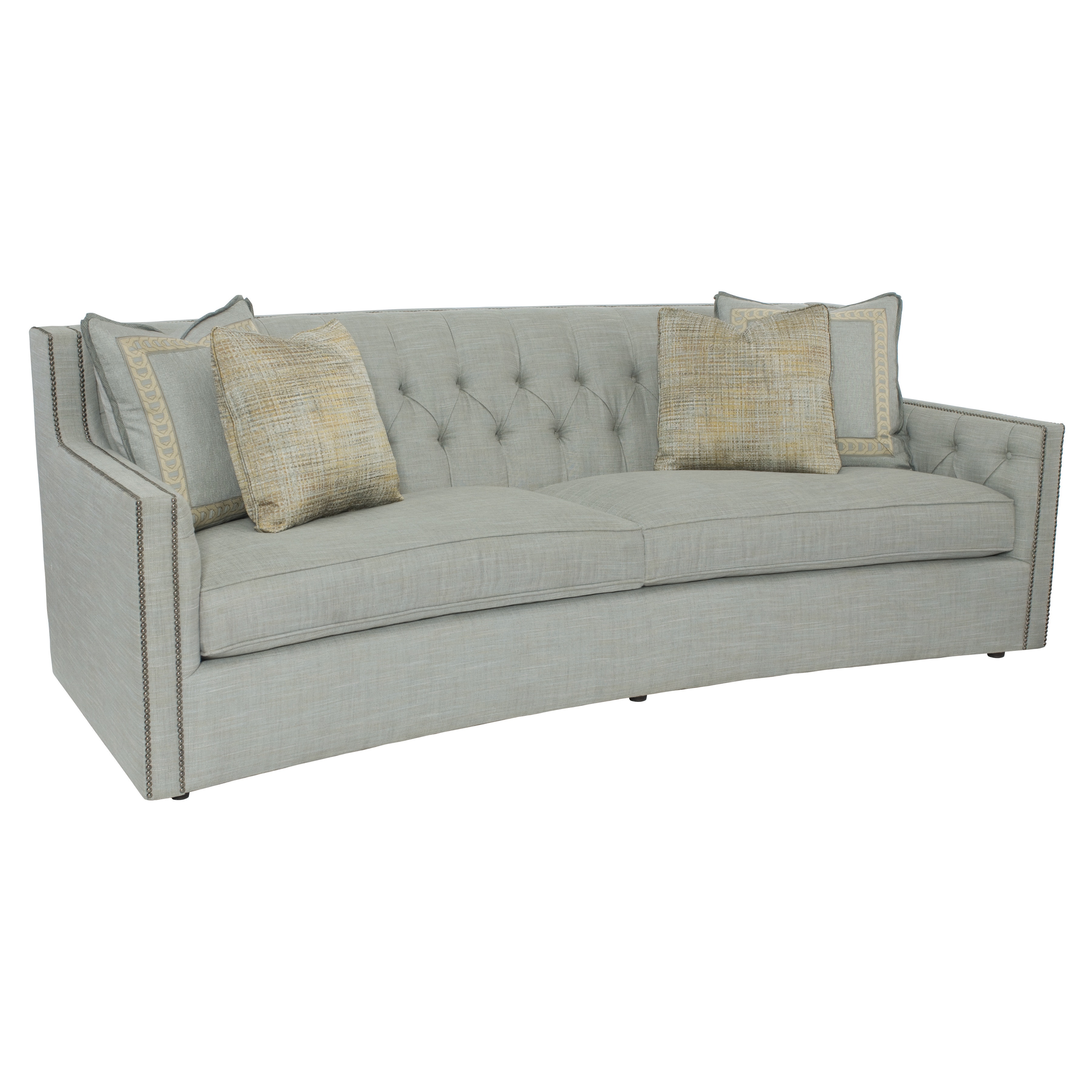 Bernhardt Living Living Room Candace Fabric Sofa B7277A - Noel ...