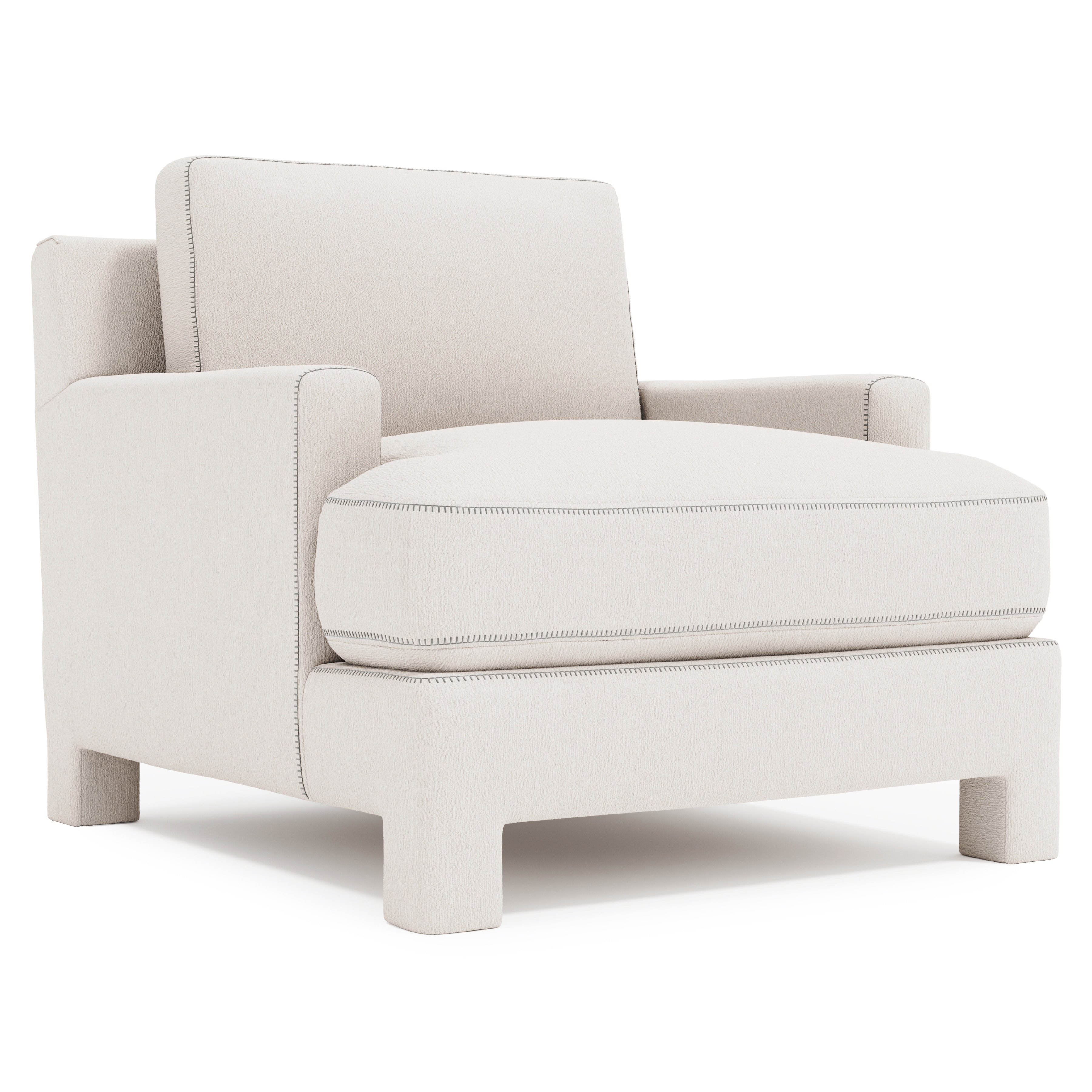 Bernhardt Living Room Mily Fabric Chair P1292TY - Stowers Furniture ...