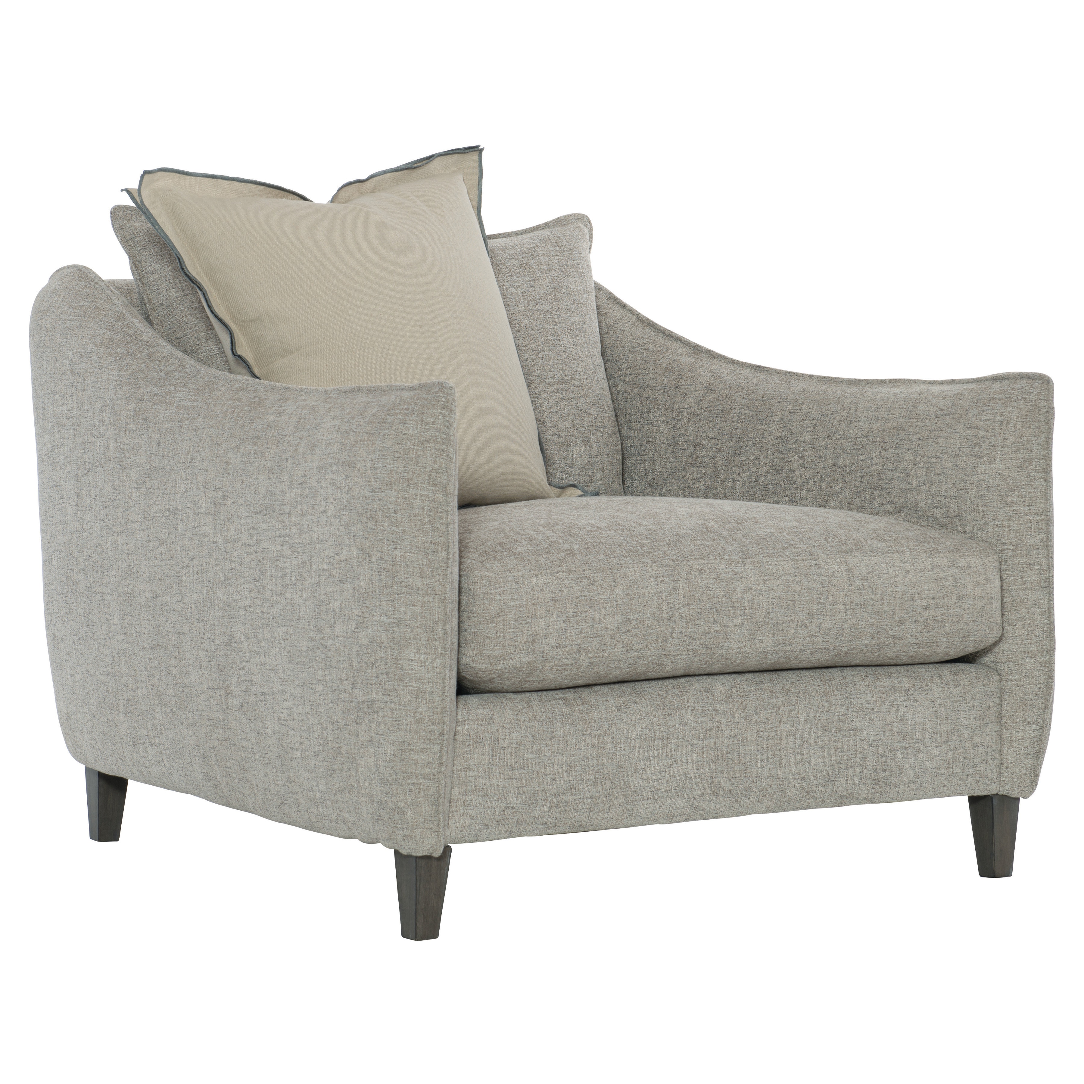 Bernhardt Living Living Room Joli Fabric Chair 1/2 P4813A - Kalin Home ...