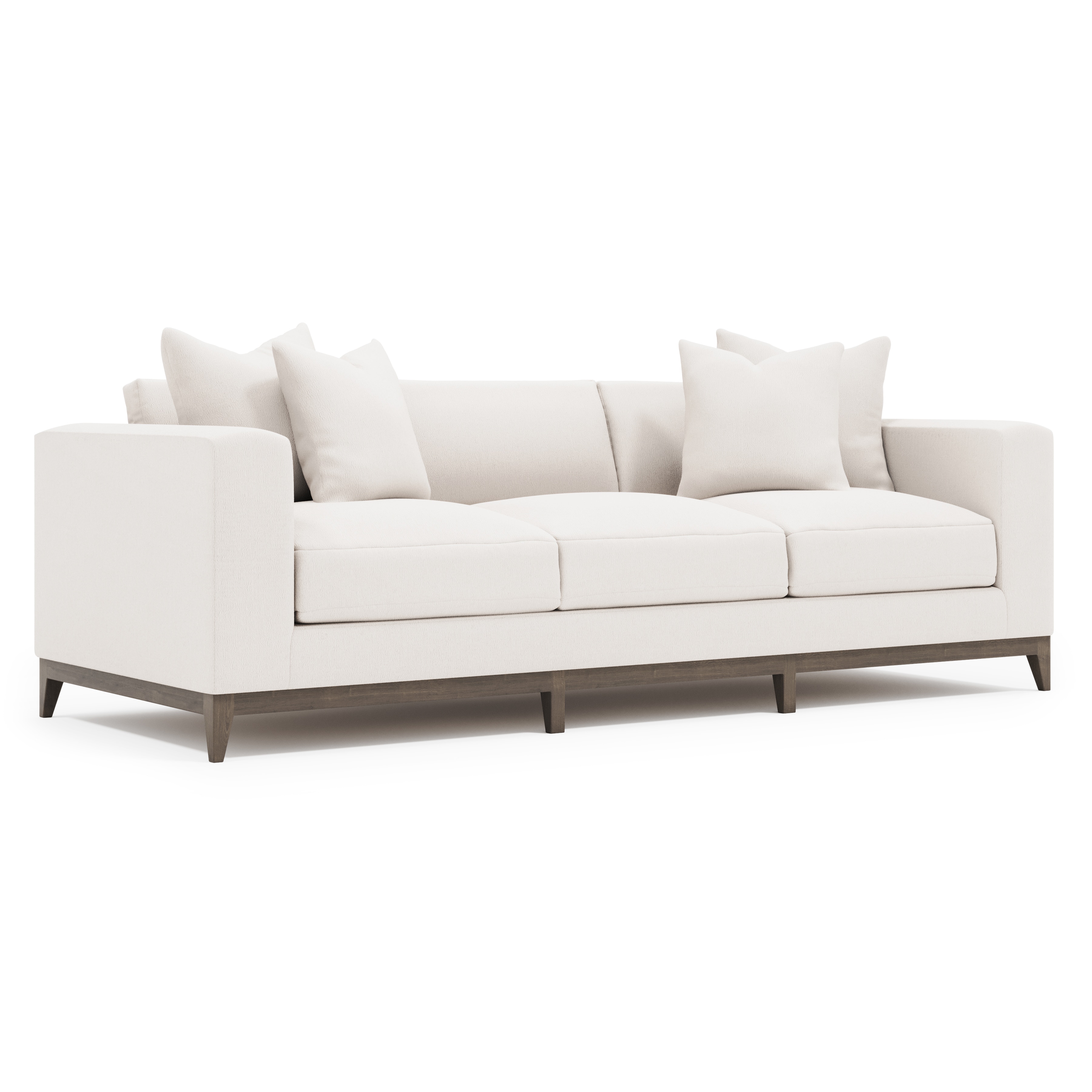 Bernhardt Living Room Noel Fabric Sofa P7327 - Lenoir Empire Furniture ...
