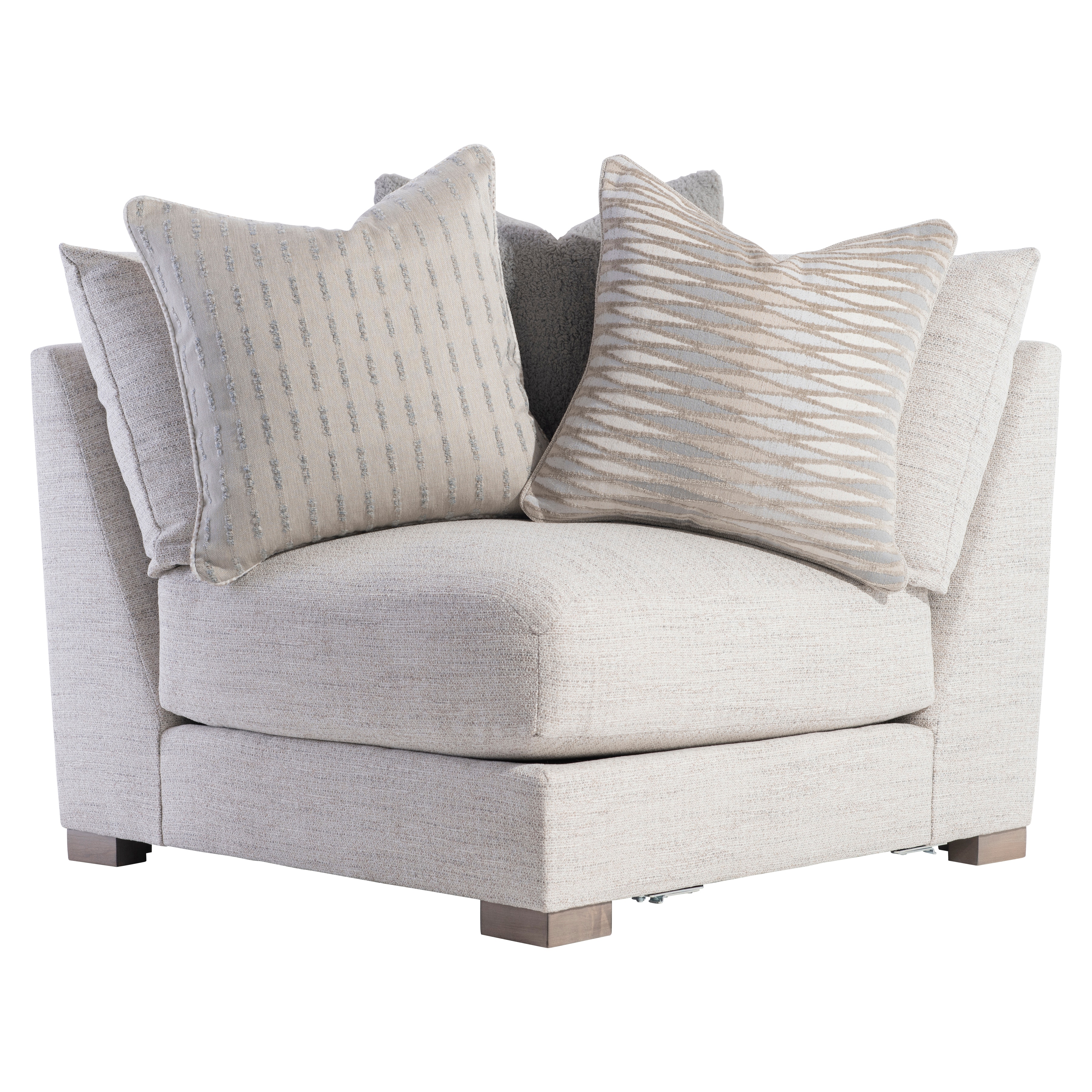 Bernhardt Living Living Room Heavenly Fabric Corner Chair P8232A ...
