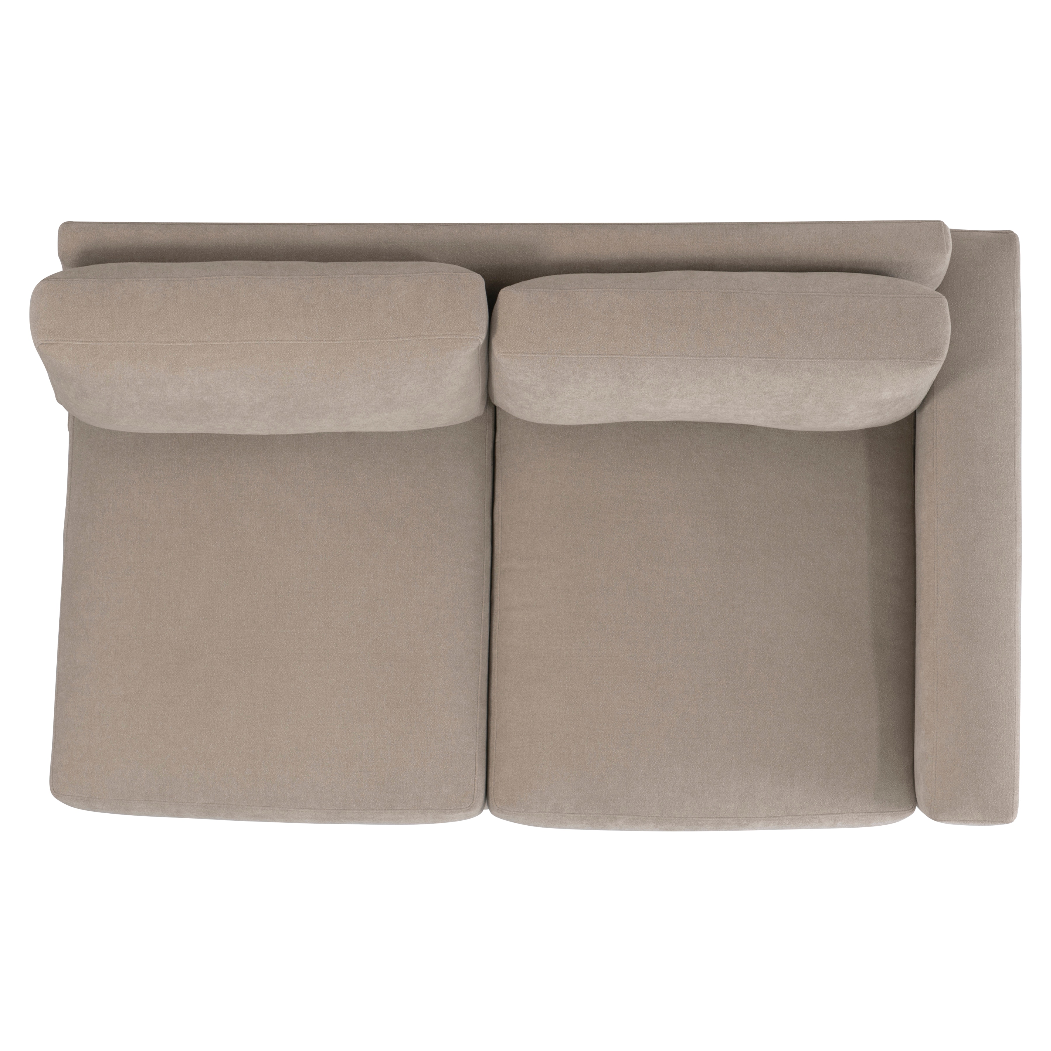 Bernhardt Living Living Room Dawkins Fabric Right Arm Loveseat P9241A ...