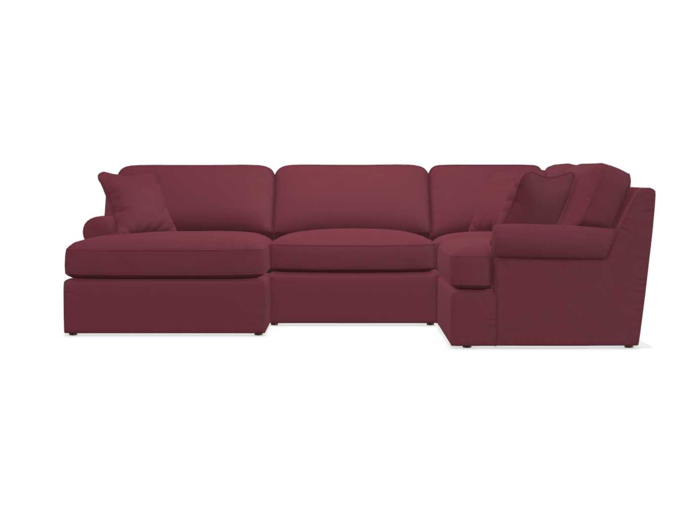 La-Z-Boy Living Room Alani Sectional 665 - D Noblin Furniture - Pearl ...