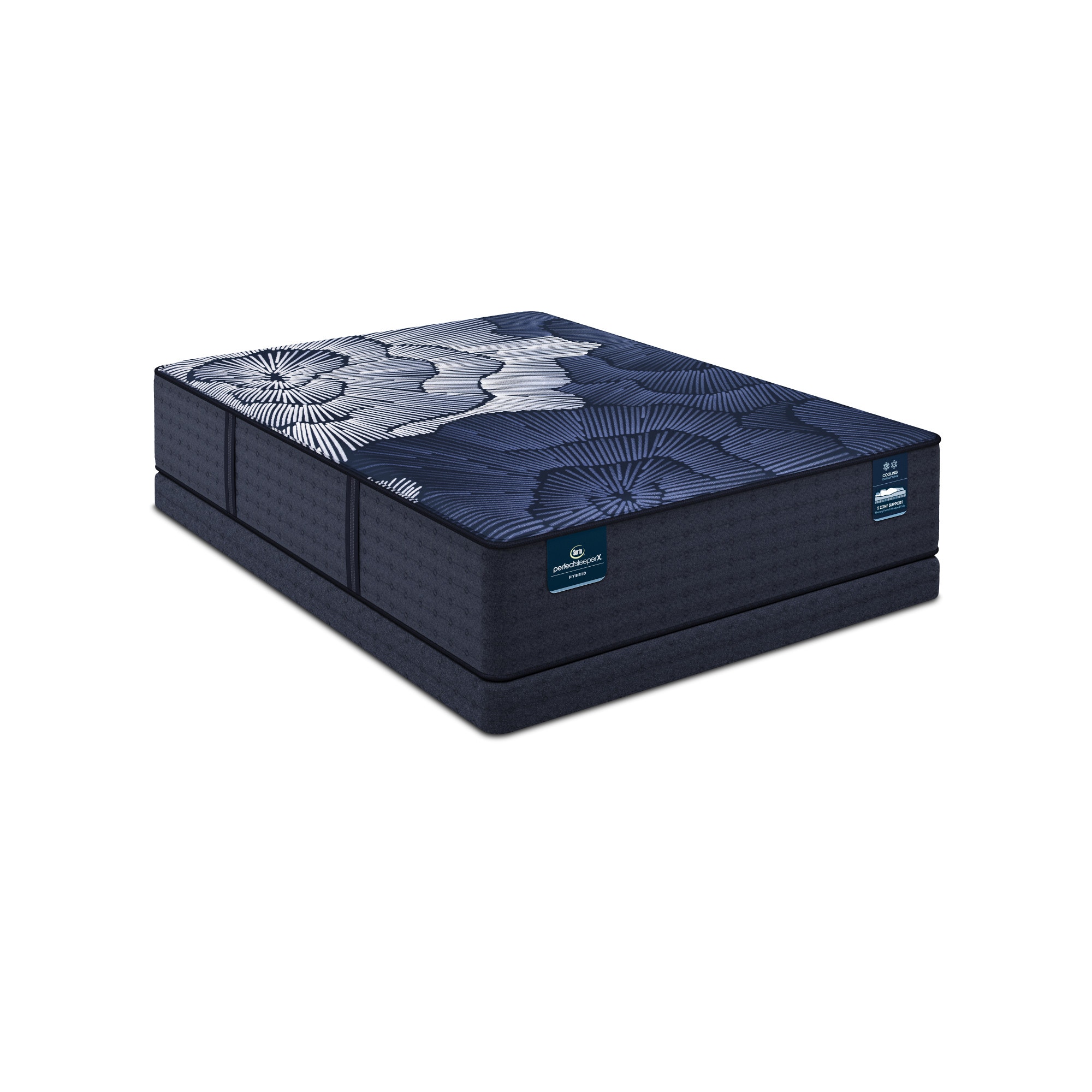 Perfect Sleeper® by Serta Mattresses Prescott 14" Hybrid Medium Firm ...