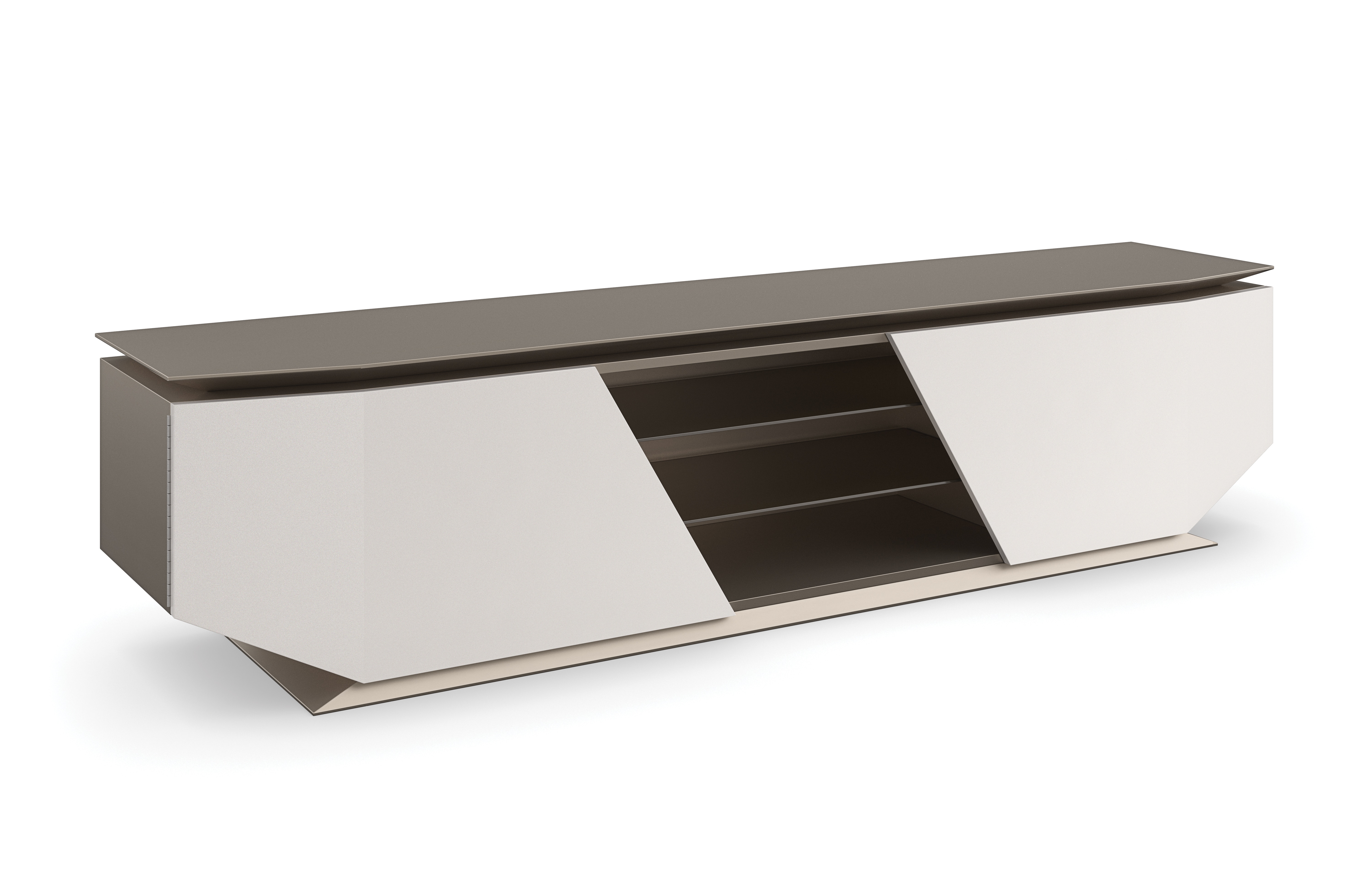 Caracole Living Room TV Stands AXIS CLA 023 532 Toms Price Home