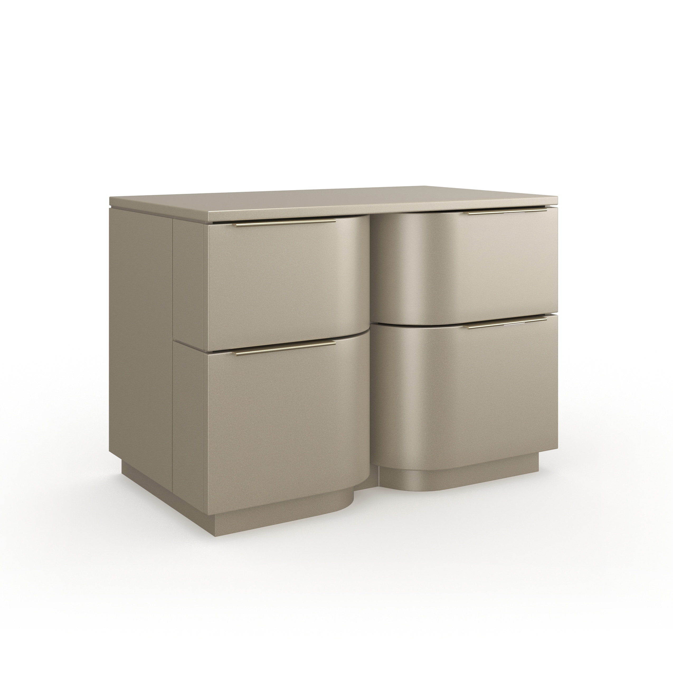 Caracole Bedroom OBLIQUE LARGE NIGHTSTAND CLA-024-067 - Noel Furniture ...