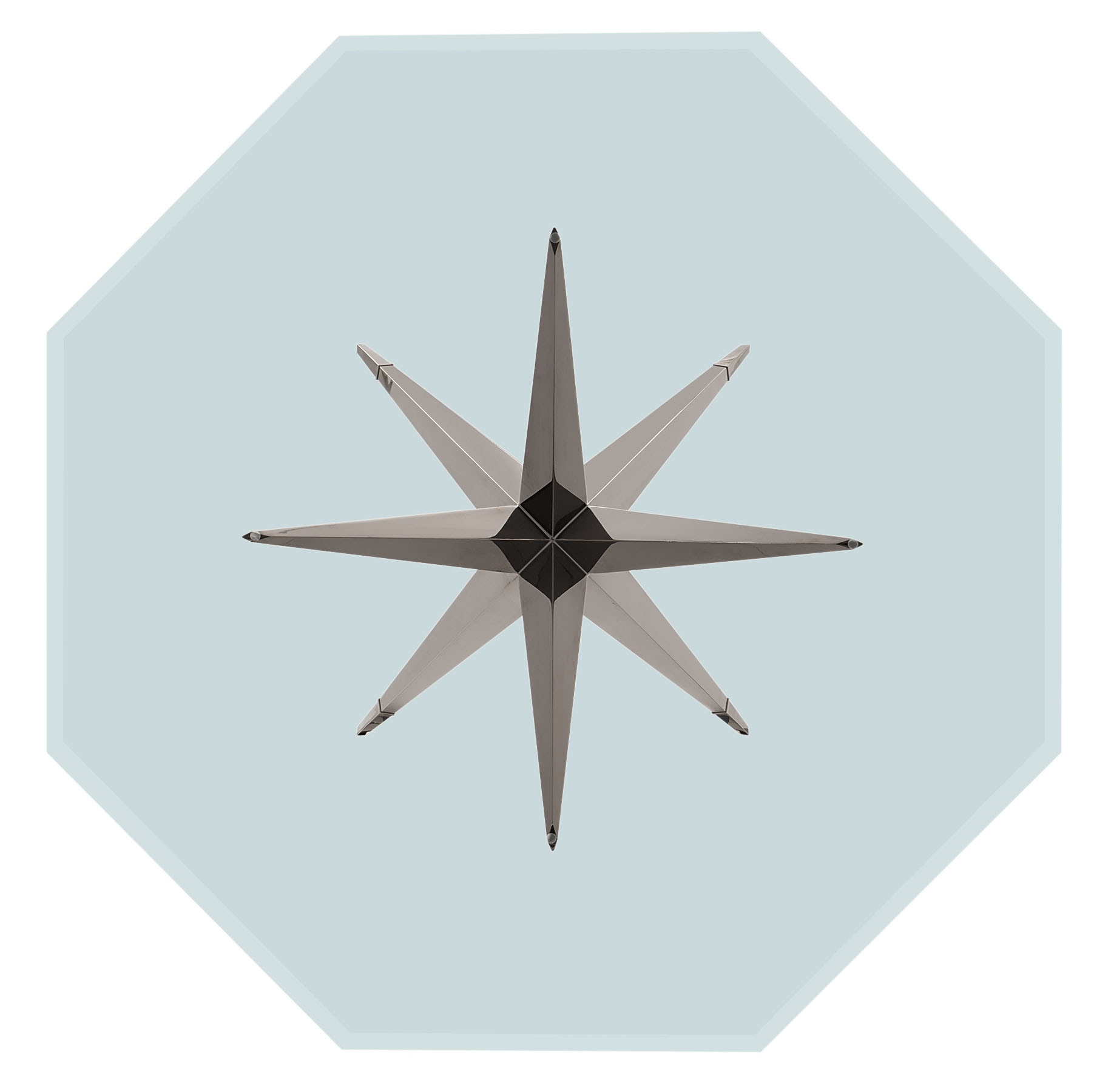 60 INCH OCTAGON GLASS TOP